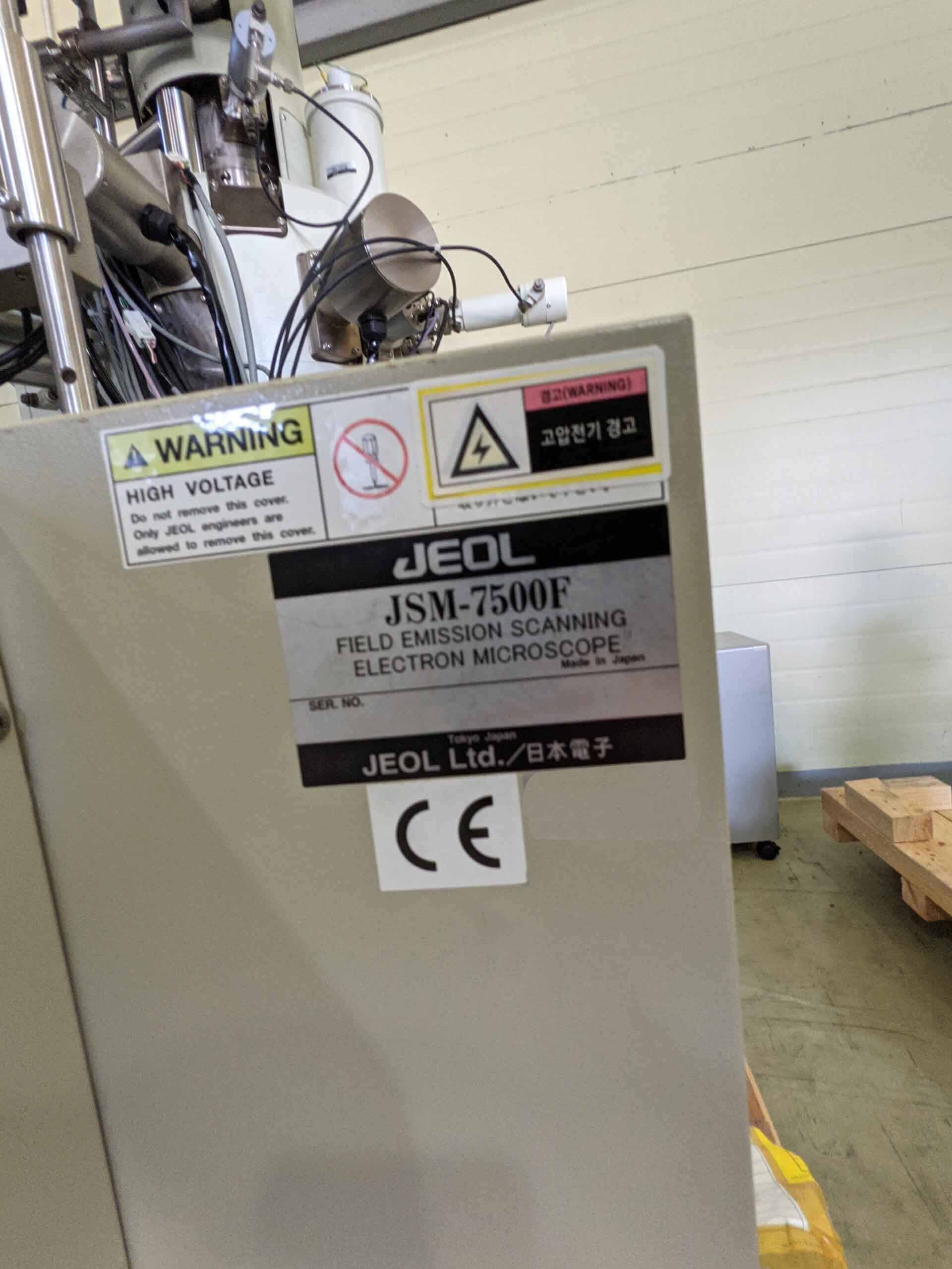 JEOL JSM 7500F SEM 판매 가격 #9310971, 2009에 사용됨 > CAE에서 구매