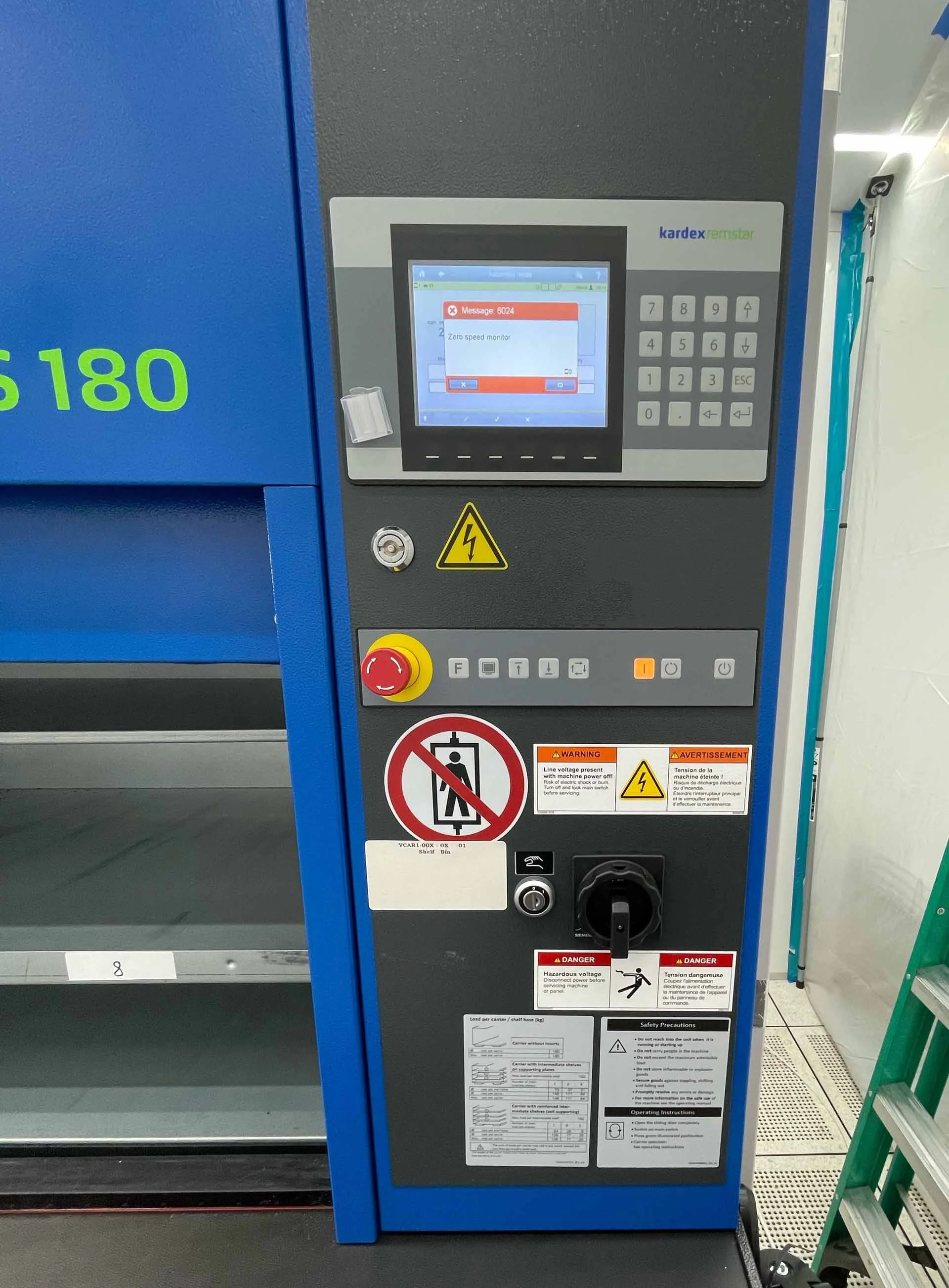 KARDEX Megamat RS 180 Lab Equipment used for sale price #293639194 ...