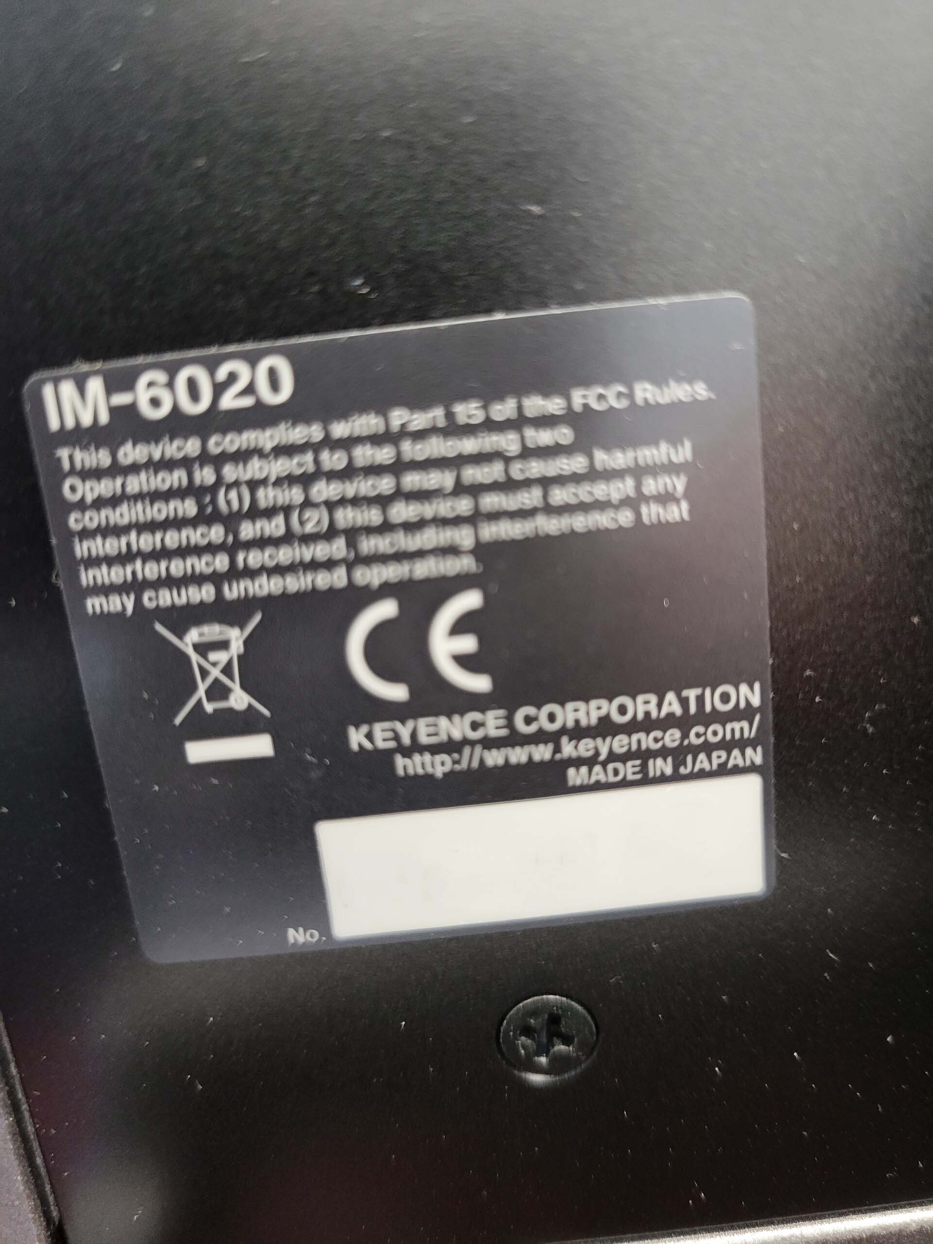 KEYENCE IM-6020 Microscope used for sale price #293664528 > buy from CAE