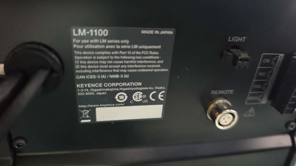 KEYENCE LM-1100 Wafer Tester used for sale price #293807814 > buy from CAE