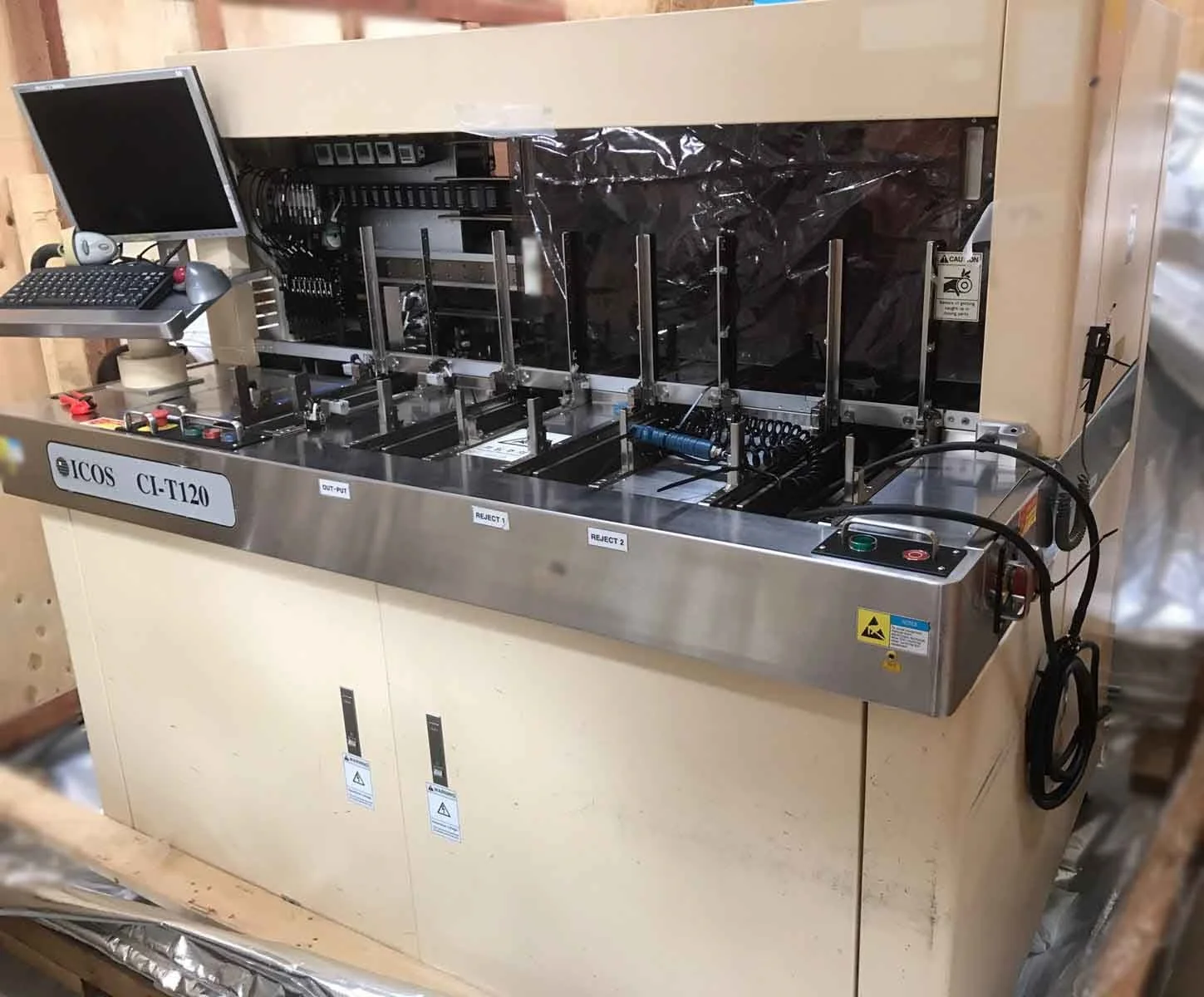 KLA / ICOS CI-T120 晶圆检测仪 用于销售价格 #9246691 > 从 CAE 购买