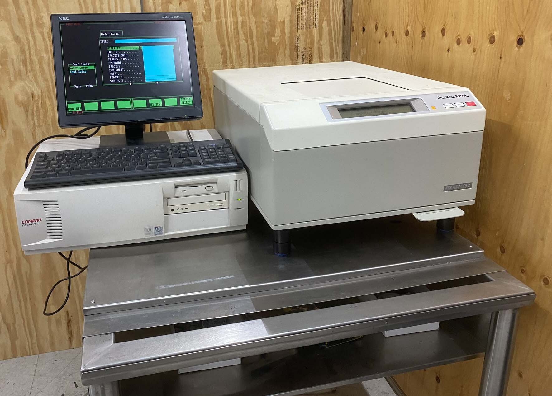 KLA / TENCOR / PROMETRIX Omnimap RS-55TC 웨이퍼 테스터 판매 가격 #9361647에 사용됨 ...