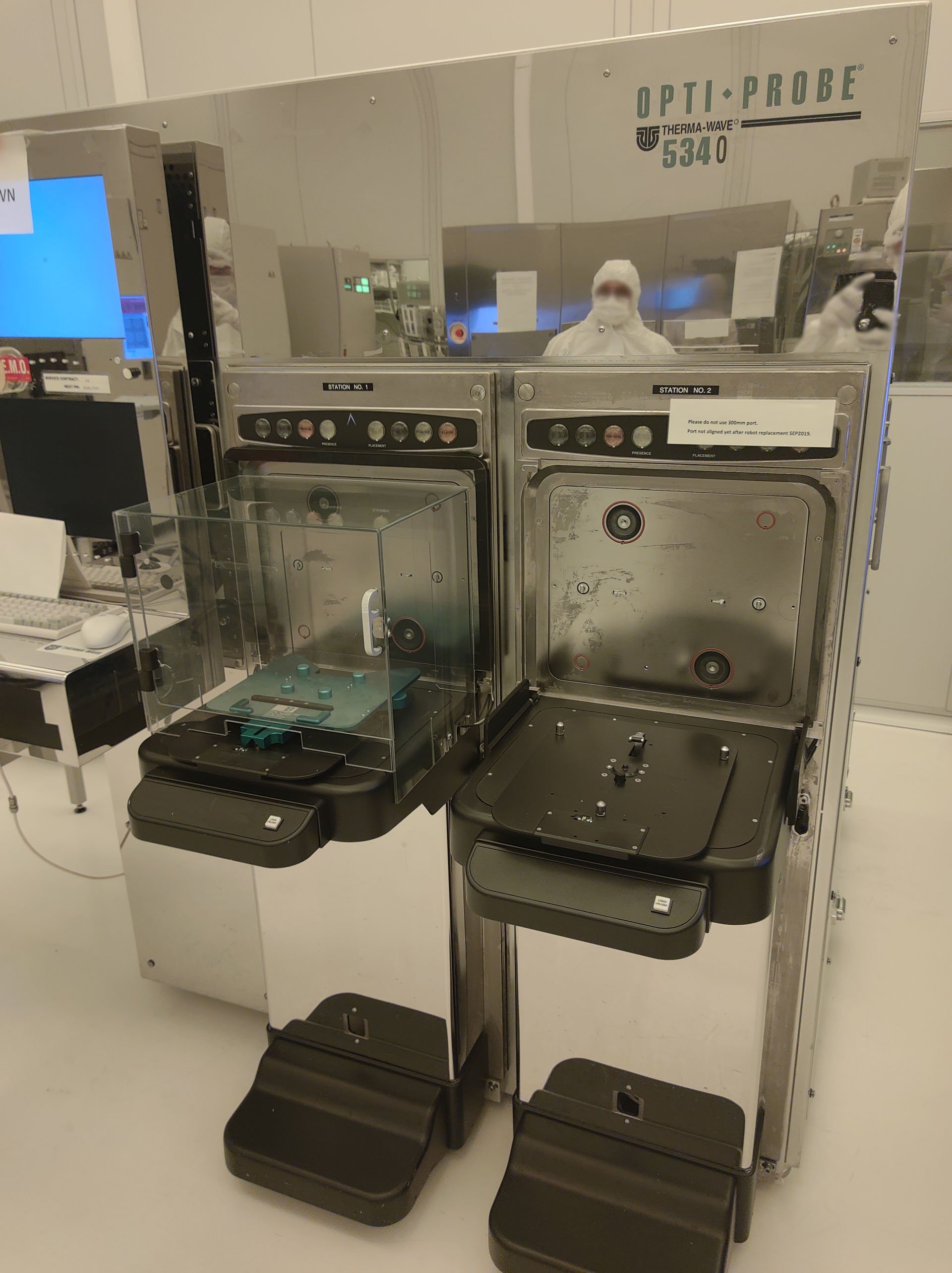 KLA / TENCOR / THERMA-WAVE Optiprobe 5340 Wafer Tester used for sale ...