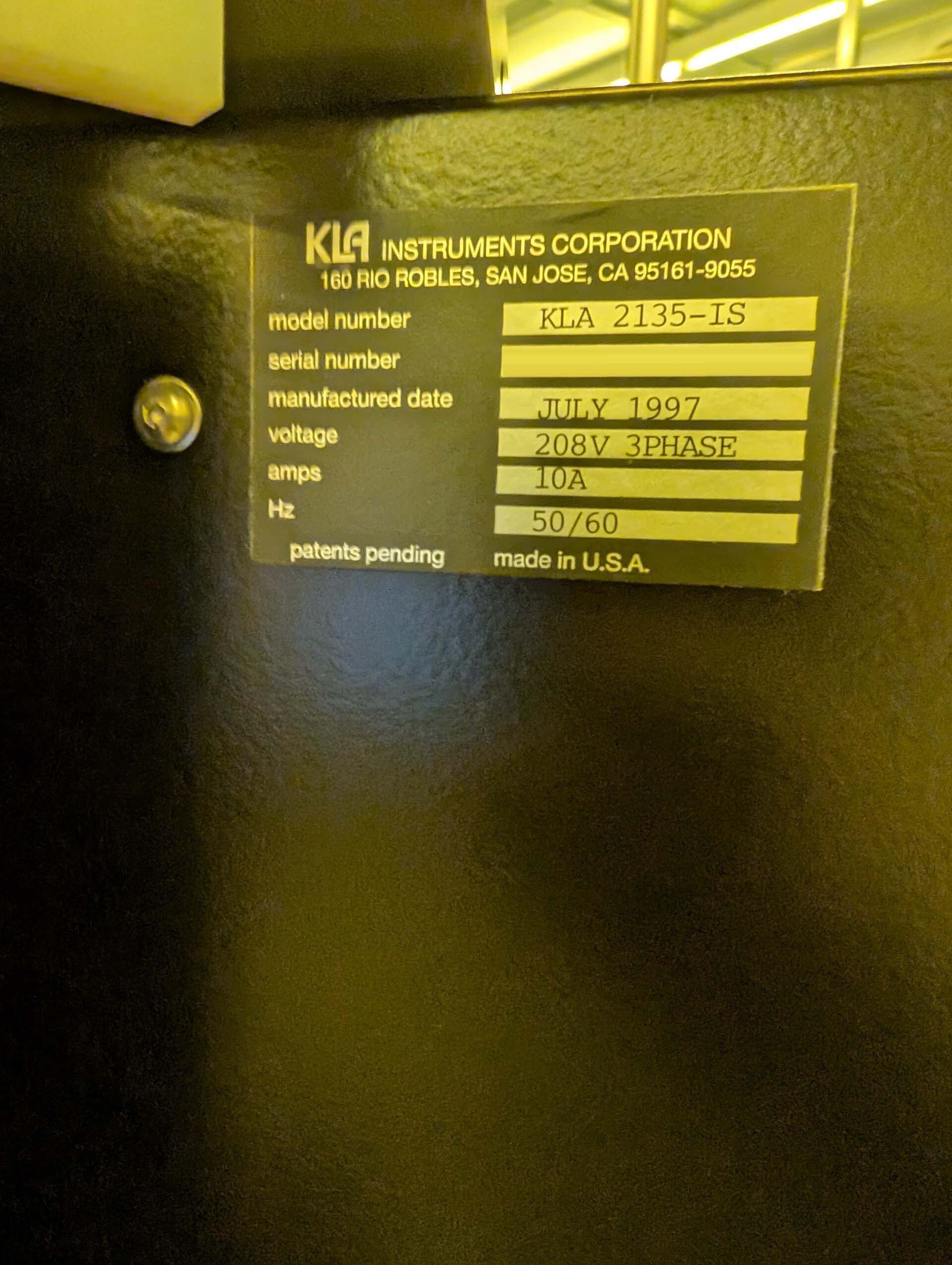 KLA / TENCOR 2138 Mask & Wafer Inspector used for sale price #293767168 ...