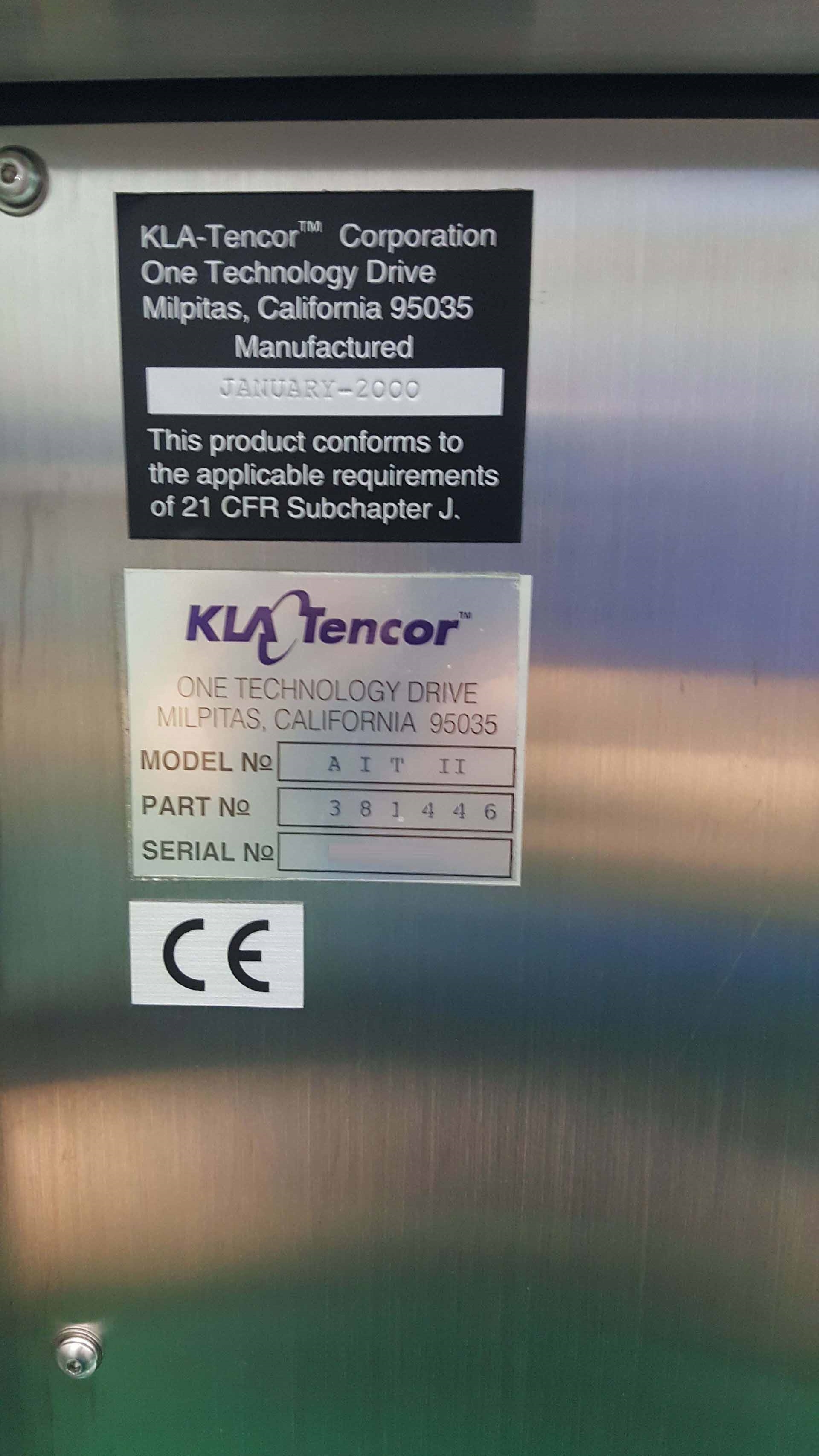 KLA / TENCOR AIT II Wafer Tester used for sale price #9249021 > buy ...