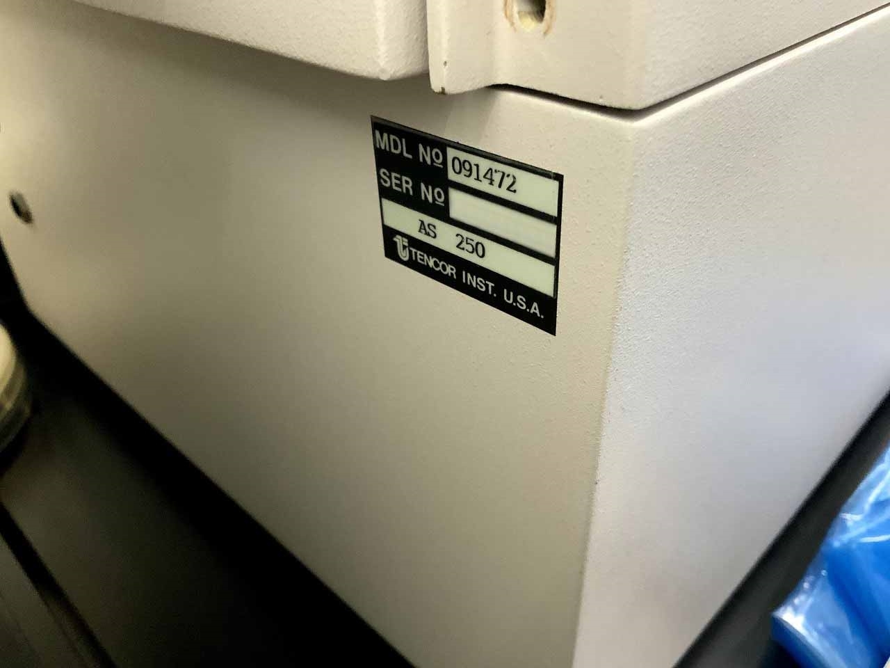 KLA / TENCOR Alpha Step 250 웨이퍼 테스터 판매 가격 #9286376에 사용됨 > CAE에서 구매