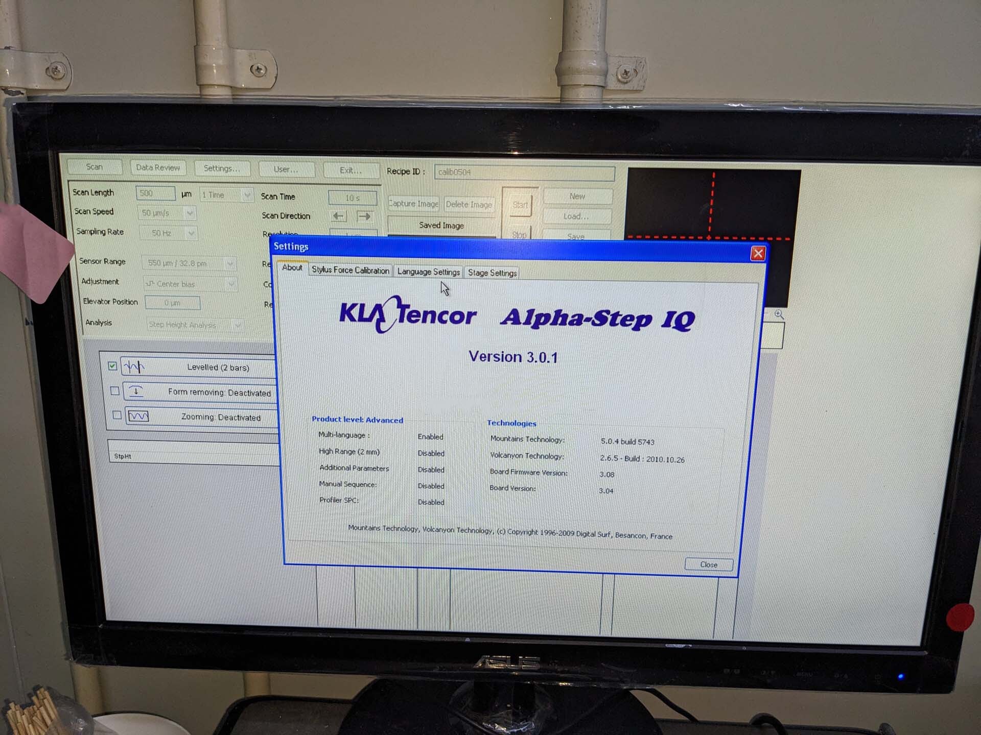 KLA / TENCOR Alpha Step IQ3 已使用的 待售 价格 #293671816, 2011 > 买 从 CAE