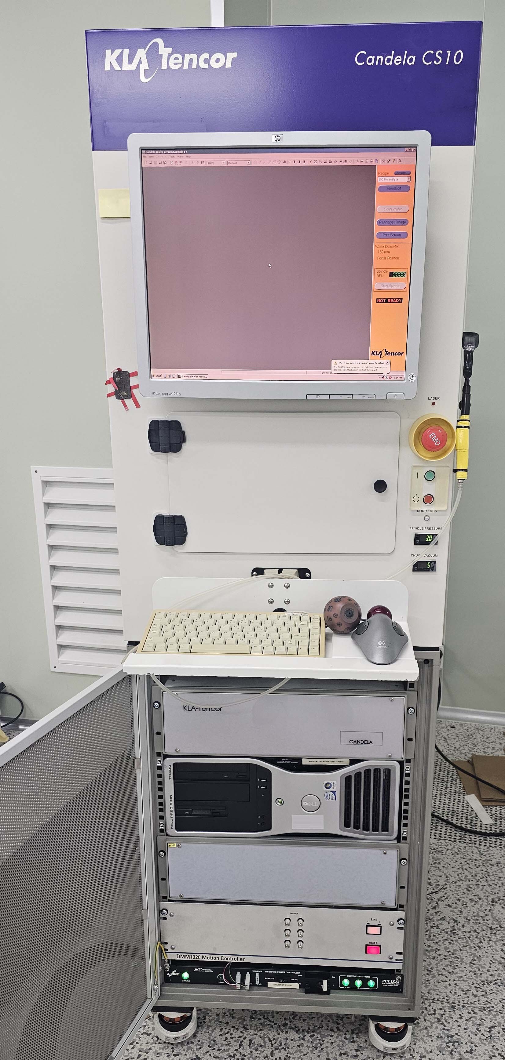 KLA / TENCOR Candela CS10 웨이퍼 테스터 판매 가격 #293809709, 2009에 사용됨 > CAE에서 구매