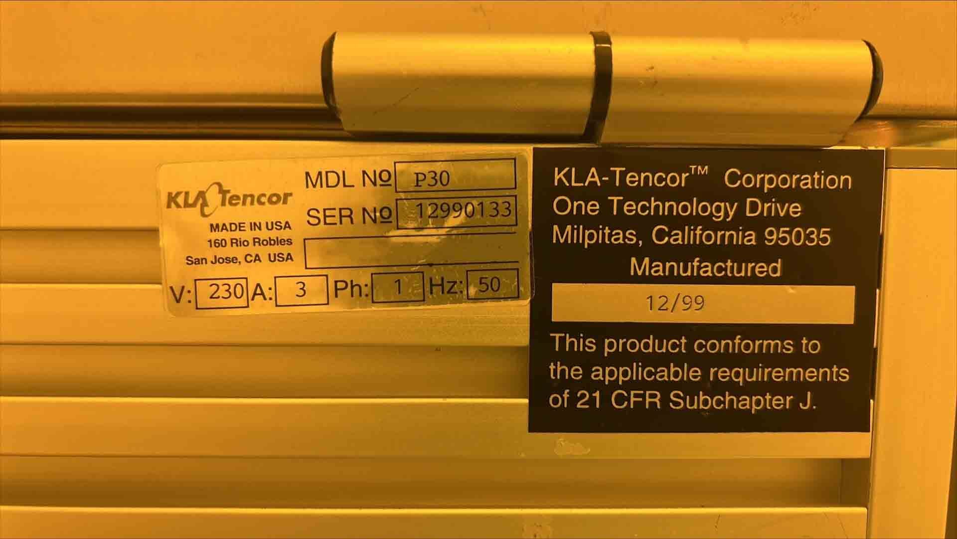 KLA / TENCOR P30 用 待售的 價格 #293640029, 1999 > 購買 from CAE