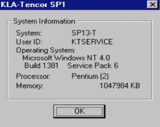 KLA / TENCOR SP1-DLS Mask & Wafer Inspector used for sale price ...