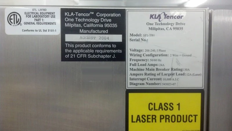KLA / TENCOR SP1-TBI Mask & Wafer Inspector used for sale price ...