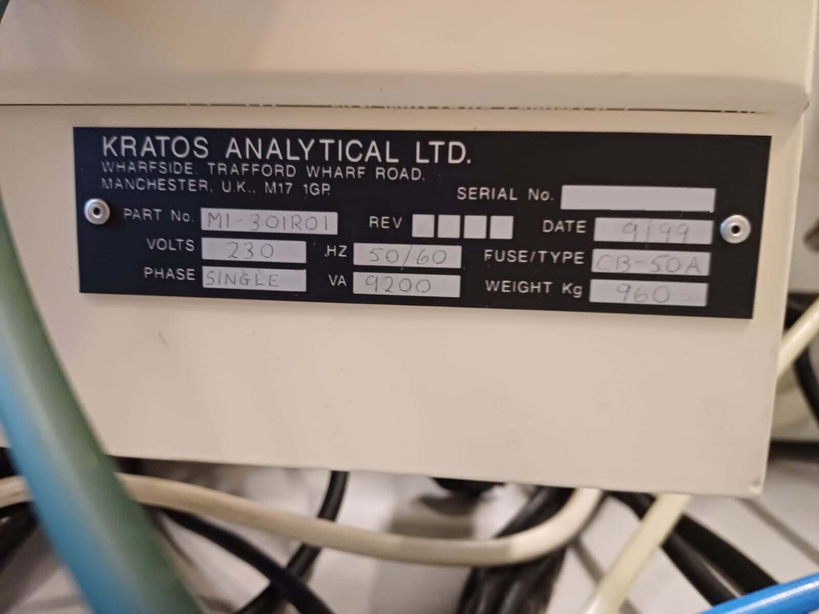 KRATOS ANALYTICAL AXIS ULTRA Spectrometer used for sale price #293712651, 1999 > buy from CAE