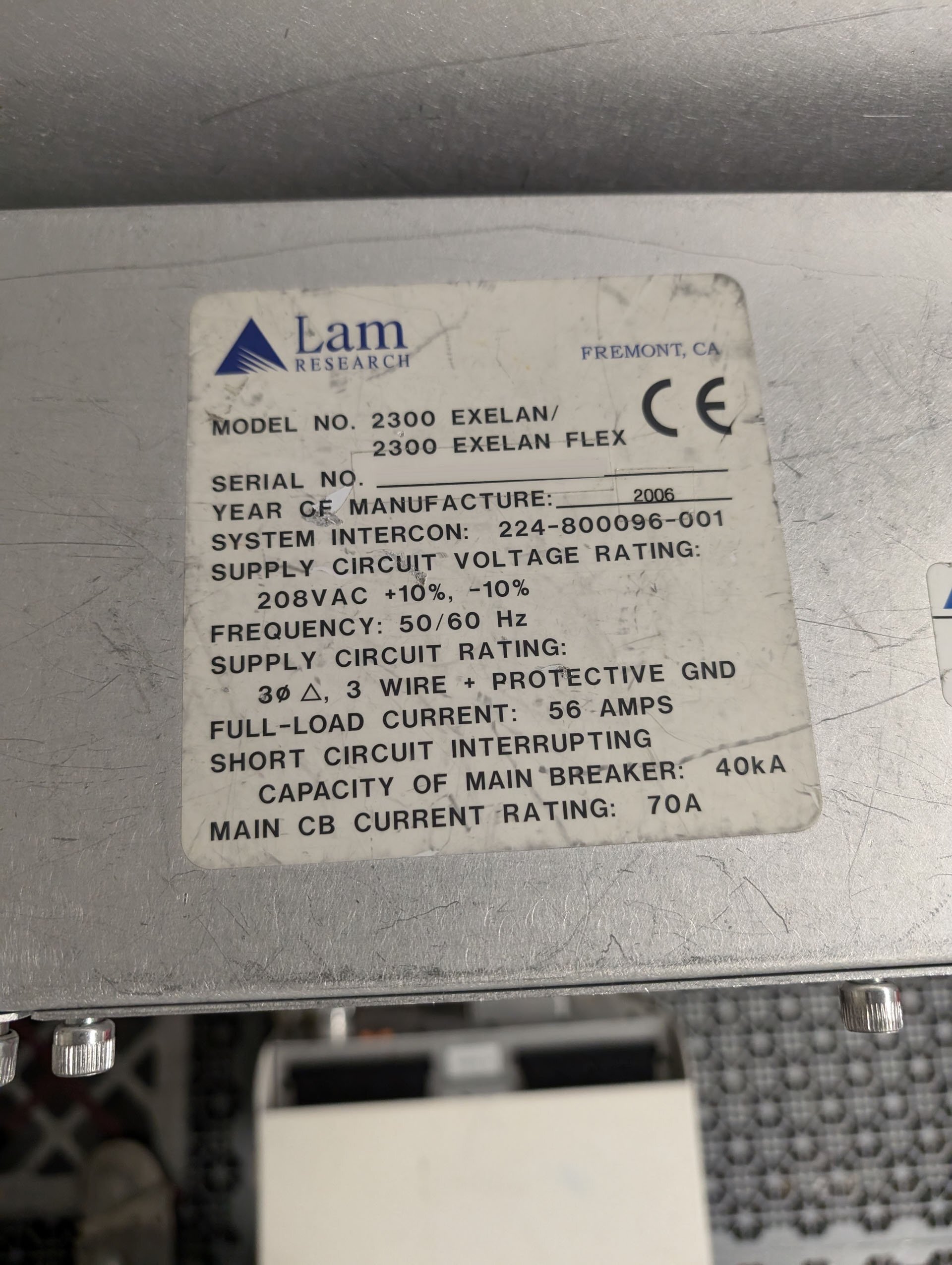 LAM RESEARCH 2300 Exelan Flex Etcher / Asher used for sale price ...