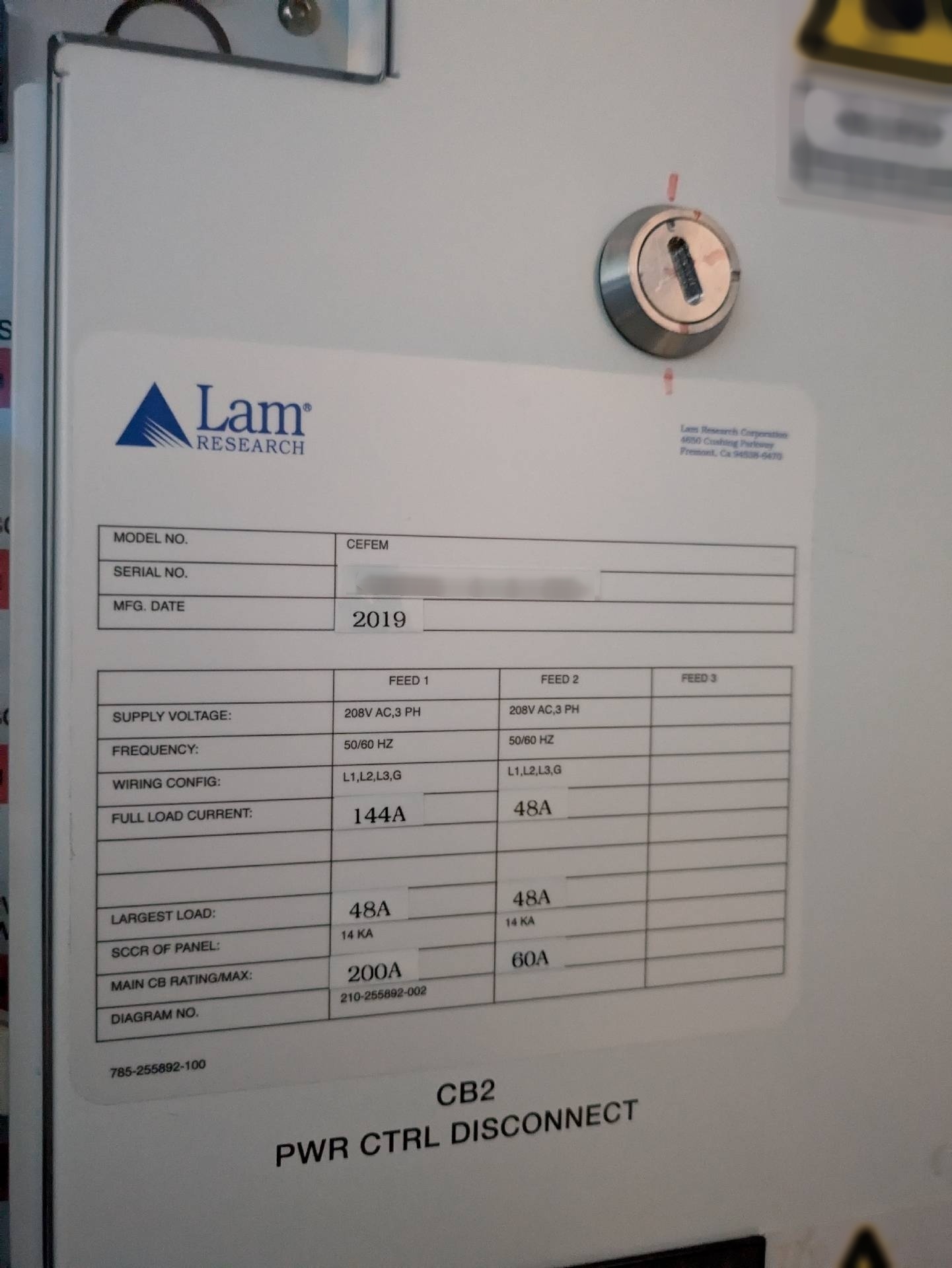 LAM RESEARCH Altus 反应器 用于销售价格 #293818161, 2019 > 从 CAE 购买