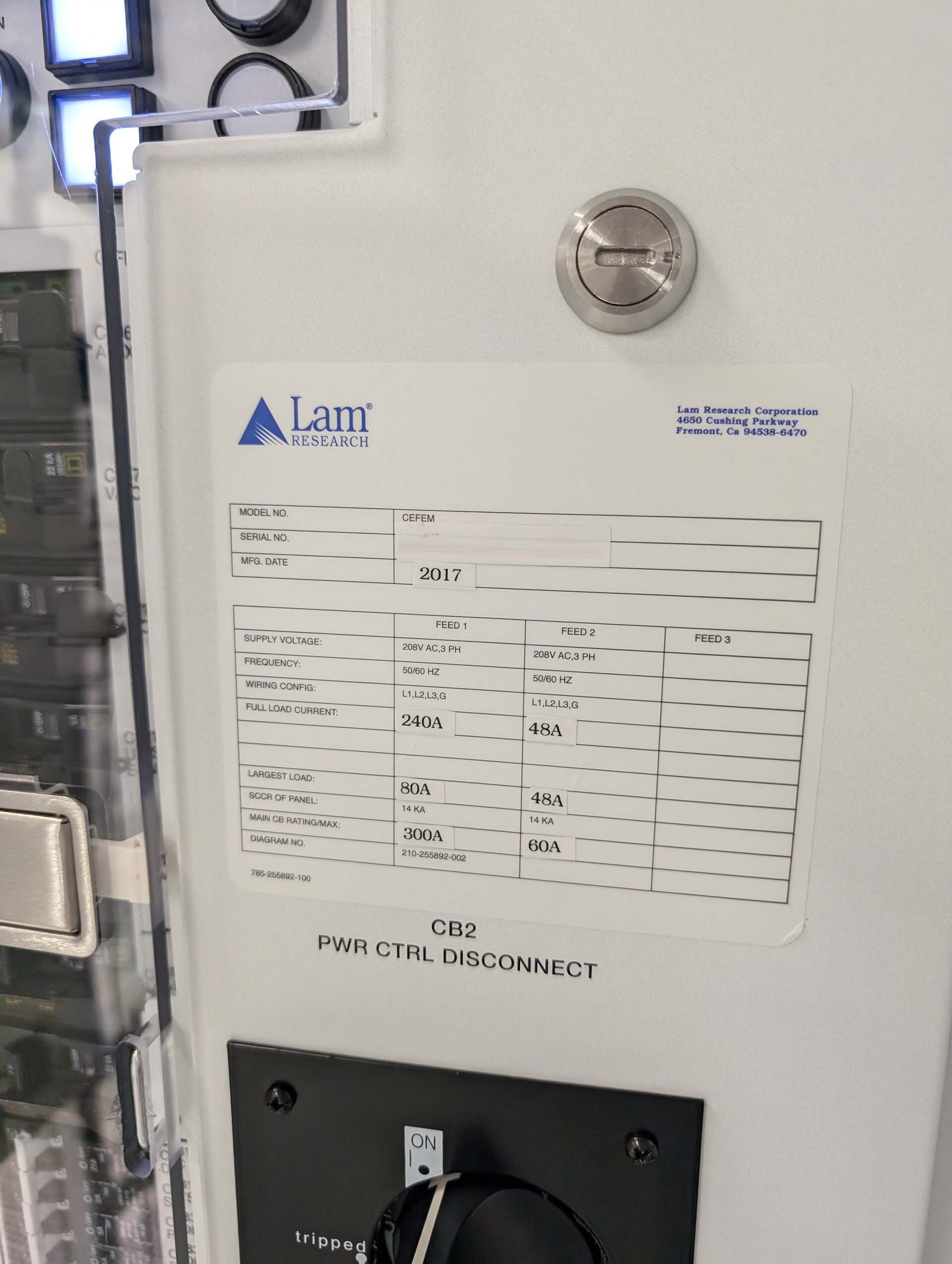 LAM RESEARCH Striker Reactor used for sale price #293767229 > buy from CAE