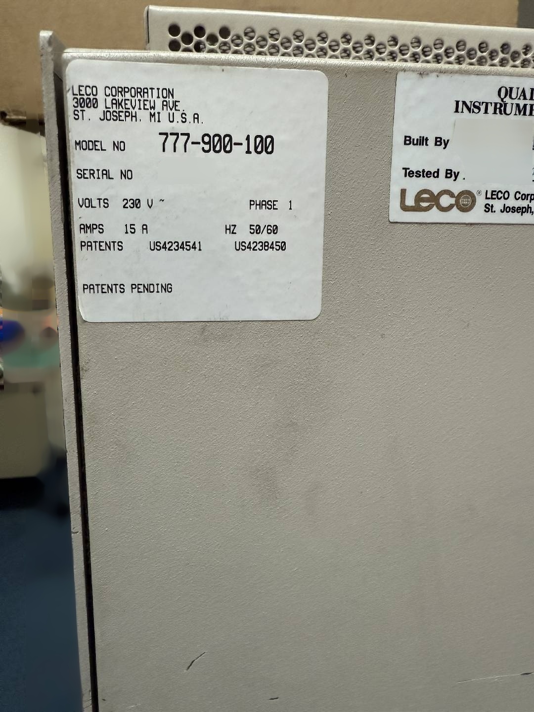 LECO CS-444 Lab Equipment used for sale price #293807028 > buy from CAE