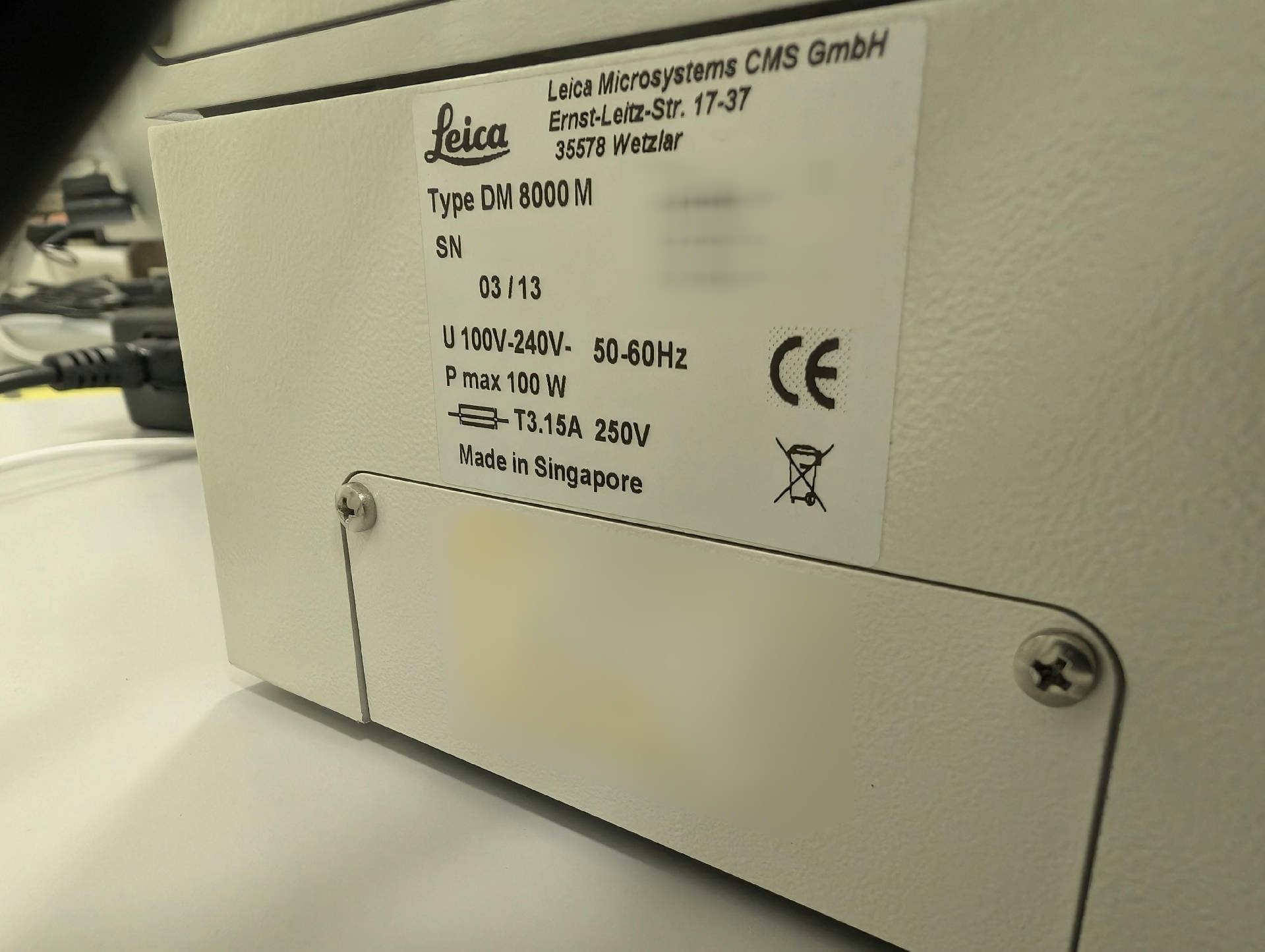 LEICA DM 8000M Microscope used for sale price #293808953, 2013 > buy ...