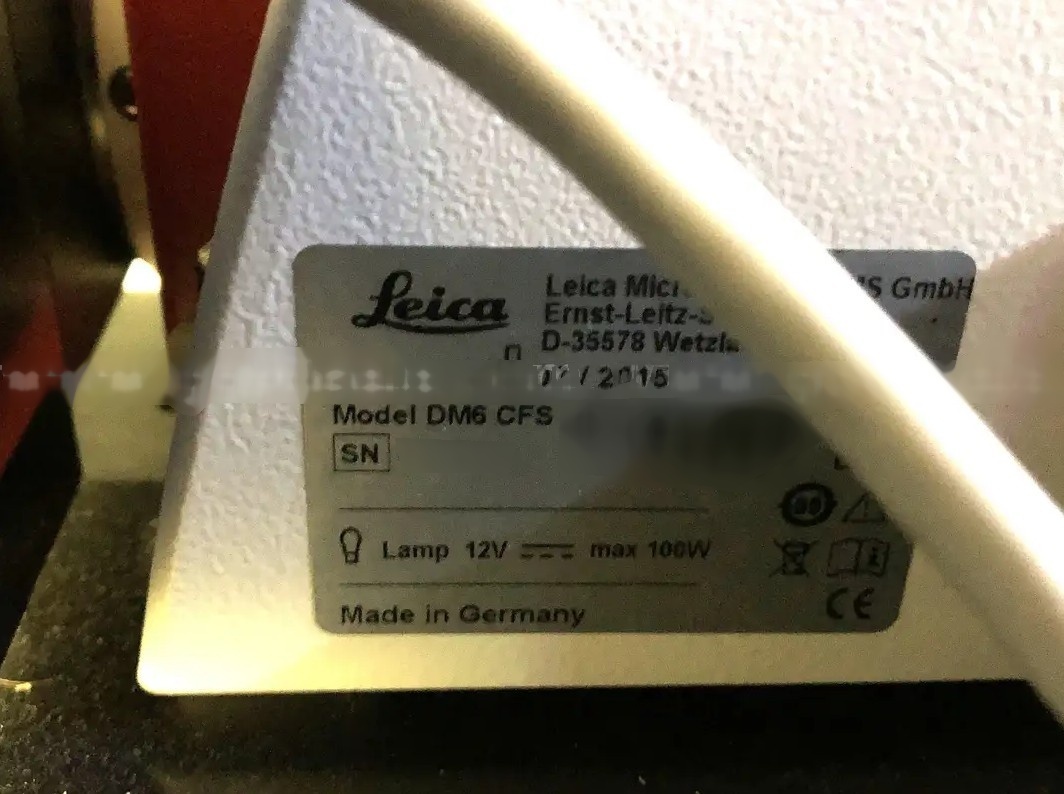 LEICA DM6 CFS Microscope used for sale price #293808261, 2015 > buy ...
