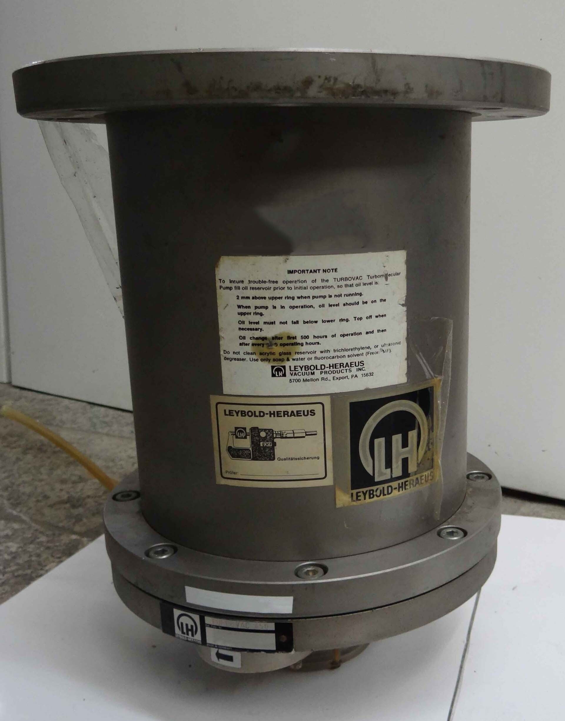 LEYBOLD HERAEUS 450 Pump used for sale price #293673463 > buy from CAE