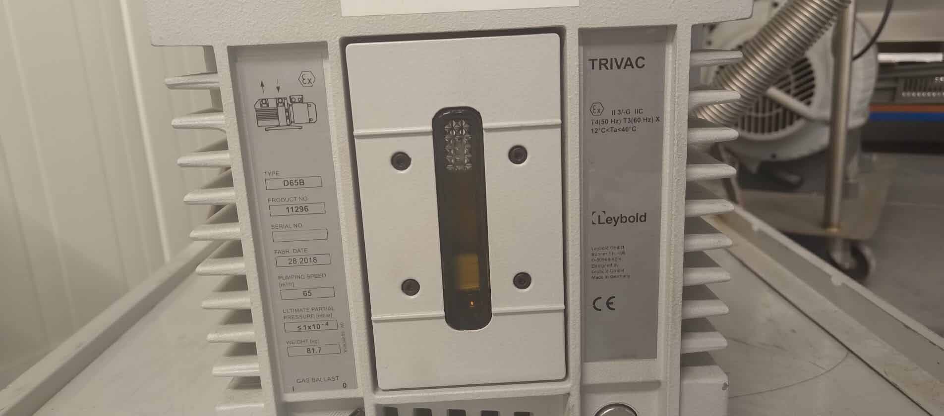 LEYBOLD HERAEUS Trivac D65B Pump used for sale price #293793315, 2018 ...