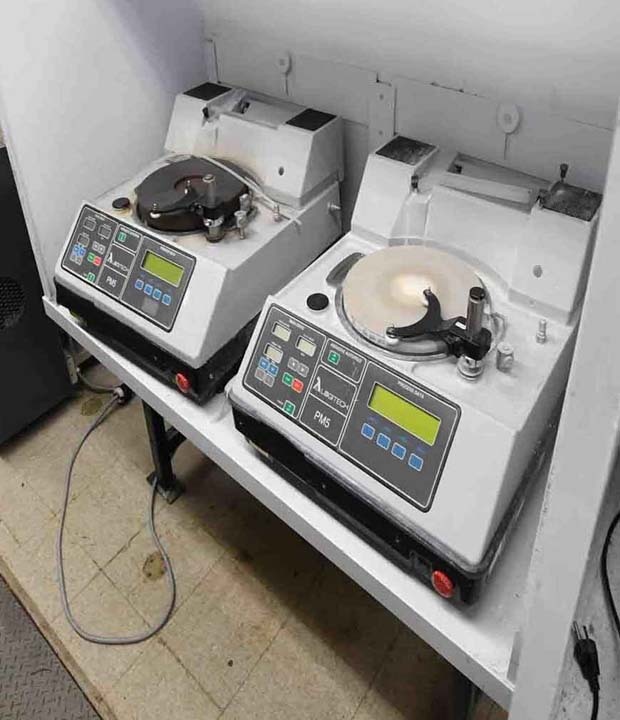 LOGITECH PM5 웨이퍼 그라인더, 랩퍼 & 폴리셔 판매 가격 #293633107에 사용됨 > CAE에서 구매