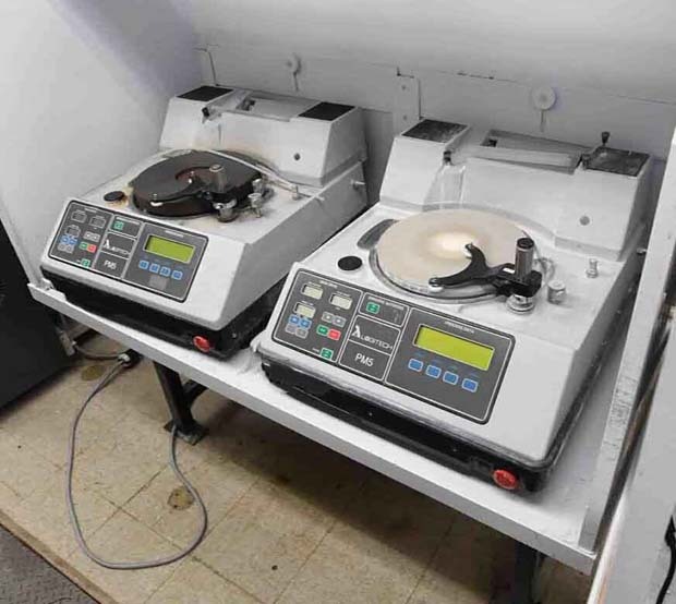 LOGITECH PM5 웨이퍼 그라인더, 랩퍼 & 폴리셔 판매 가격 #293633107에 사용됨 > CAE에서 구매