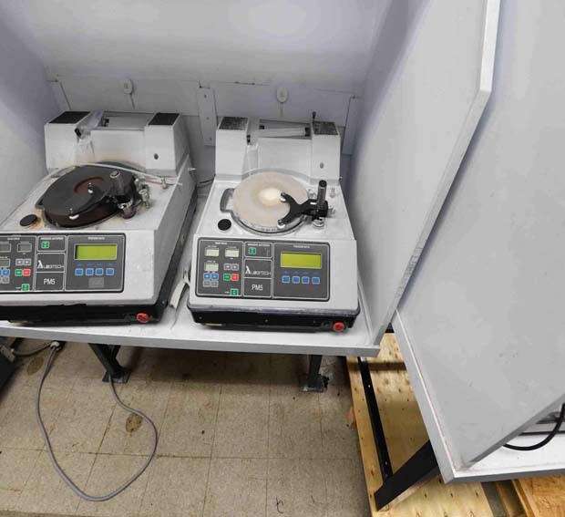 LOGITECH PM5 웨이퍼 그라인더, 랩퍼 & 폴리셔 판매 가격 #293633107에 사용됨 > CAE에서 구매