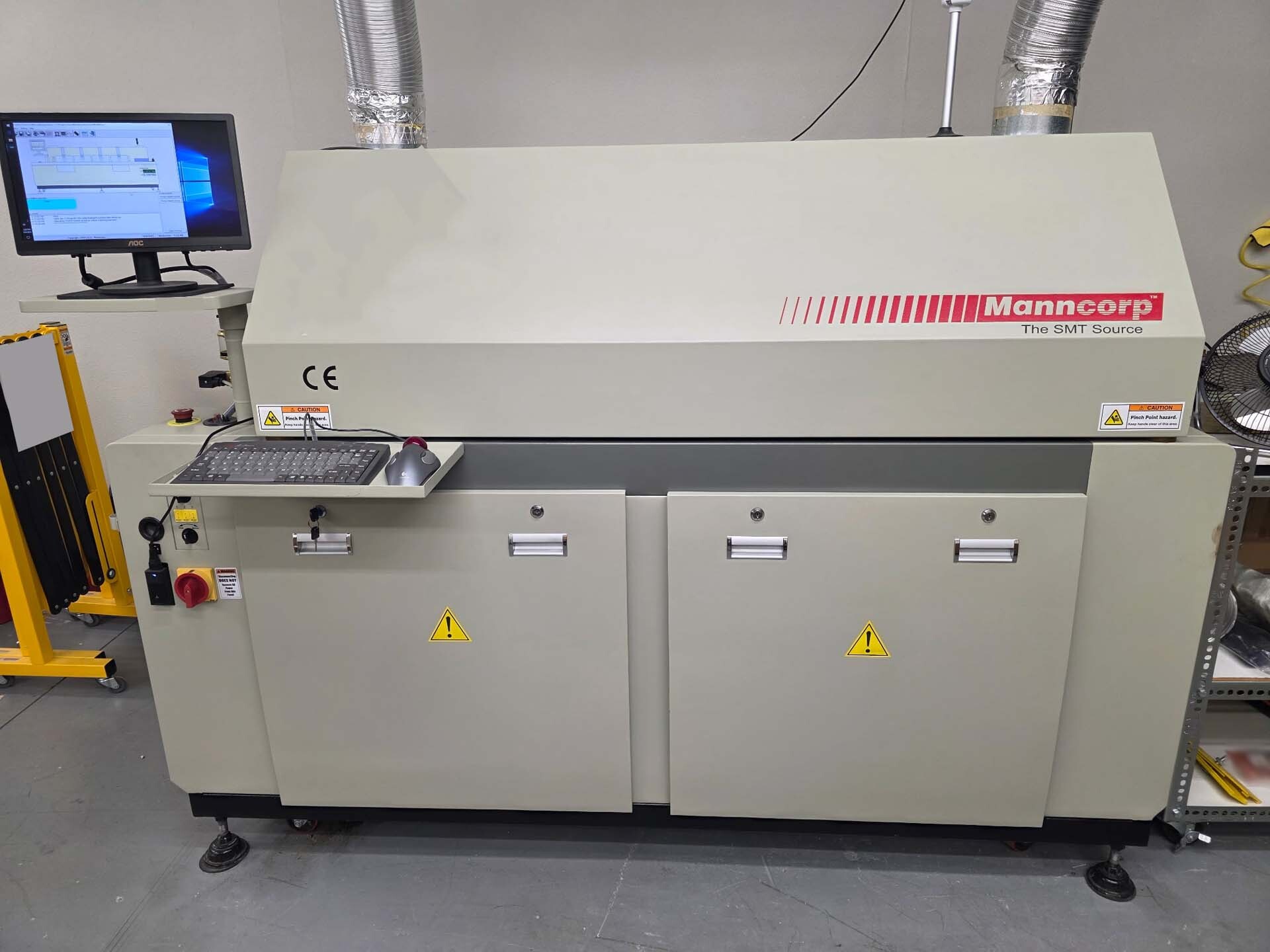 MANNCORP CR4000-C Reflow Oven used for sale price #293765915, 2017 ...