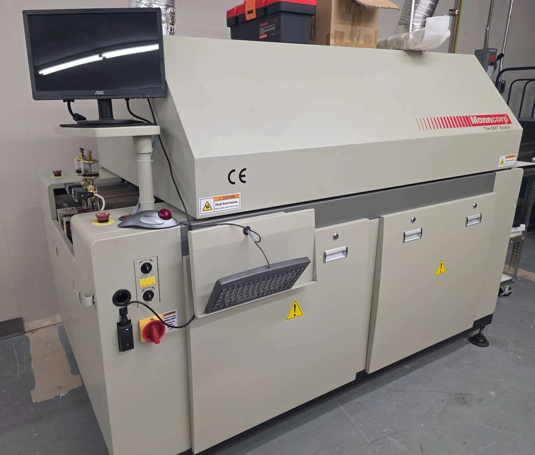 MANNCORP CR4000-C Reflow Oven used for sale price #293765915, 2017 ...