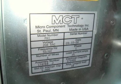 MCT Tapestry Handler used for sale price #107217, 2000 > buy from CAE