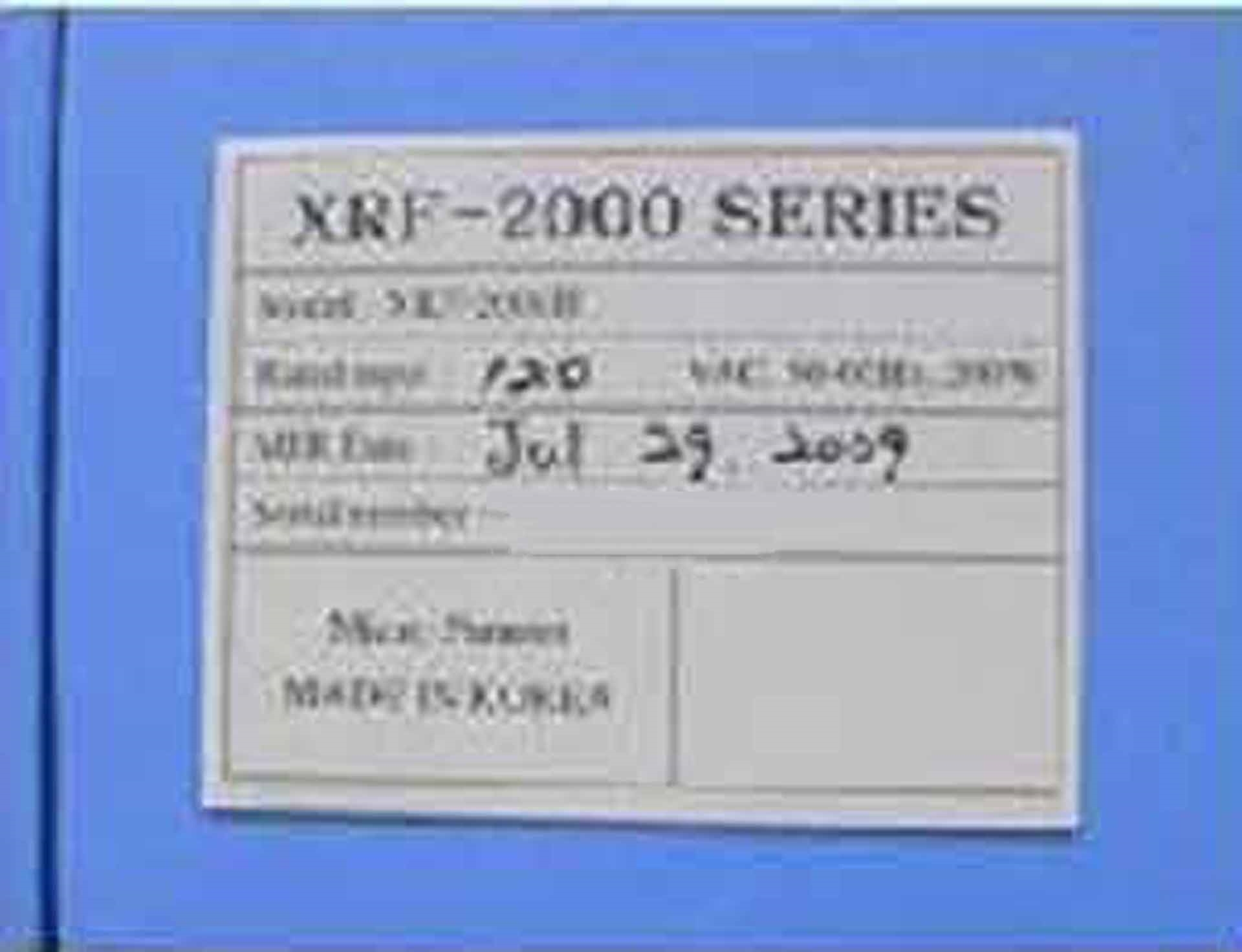 MICRO PIONEER XRF-2000H 익숙한 판매용 가격 #9217536, 2009 > 사다 from CAE