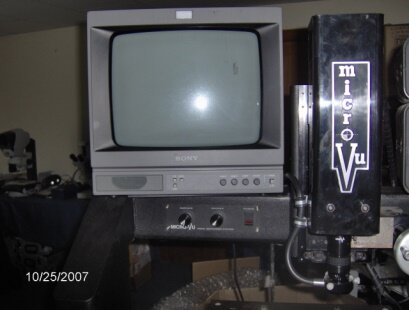 MICRO VU M302 Vector Series Optical Comparator used for sale price ...
