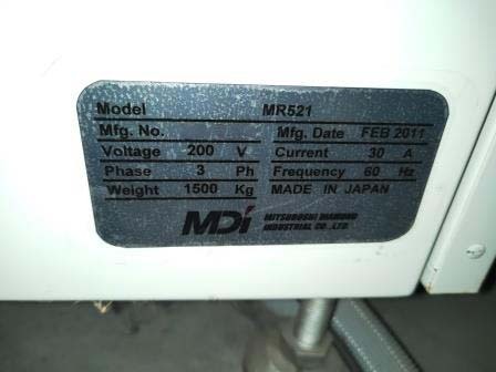 MITSUBOSHI DIAMOND INDUSTRIAL / MDI MR 521 Scriber / Dicer used for ...