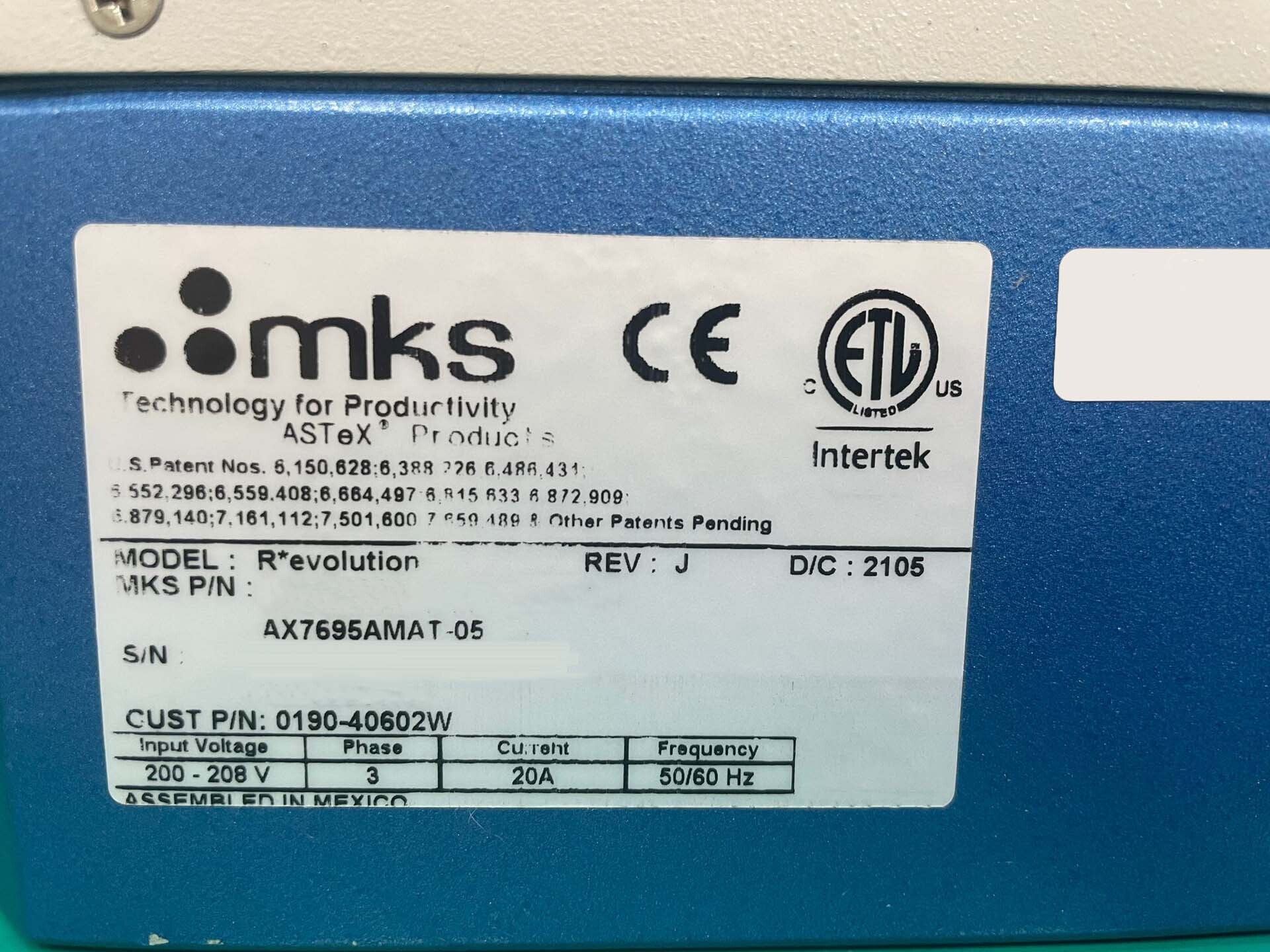 MKS / ASTEX R evolution III Used for sale price #293666737, > buy from CAE