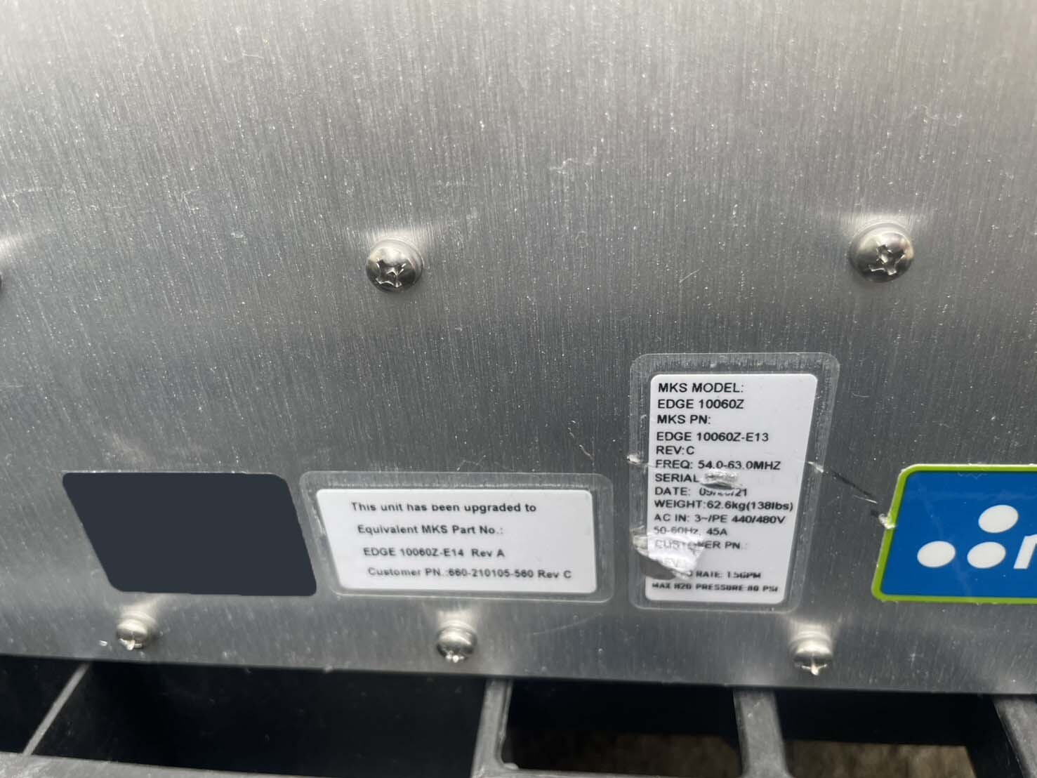 MKS EDGE 10060Z Electronic Test Equipment used for sale price ...