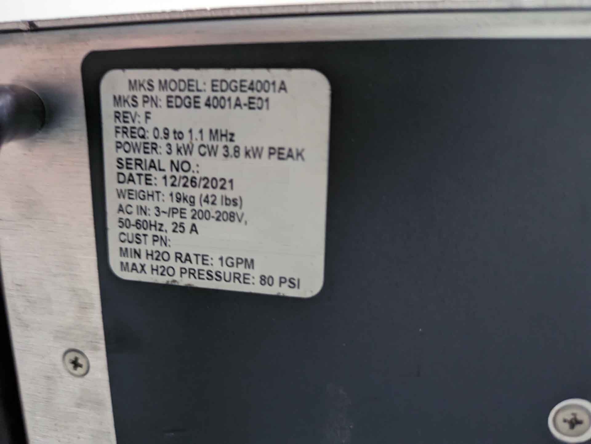 MKS EDGE 4001A 전원 공급 장치 판매 가격 #293765712에 사용됨 > CAE에서 구매