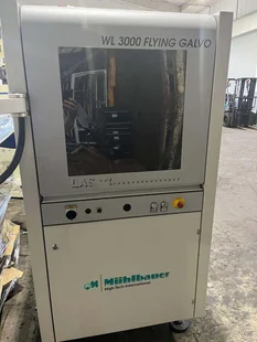 MUHLBAUER / ROMMEL WL 3000 Flying Galvo Marking Machine used for sale ...