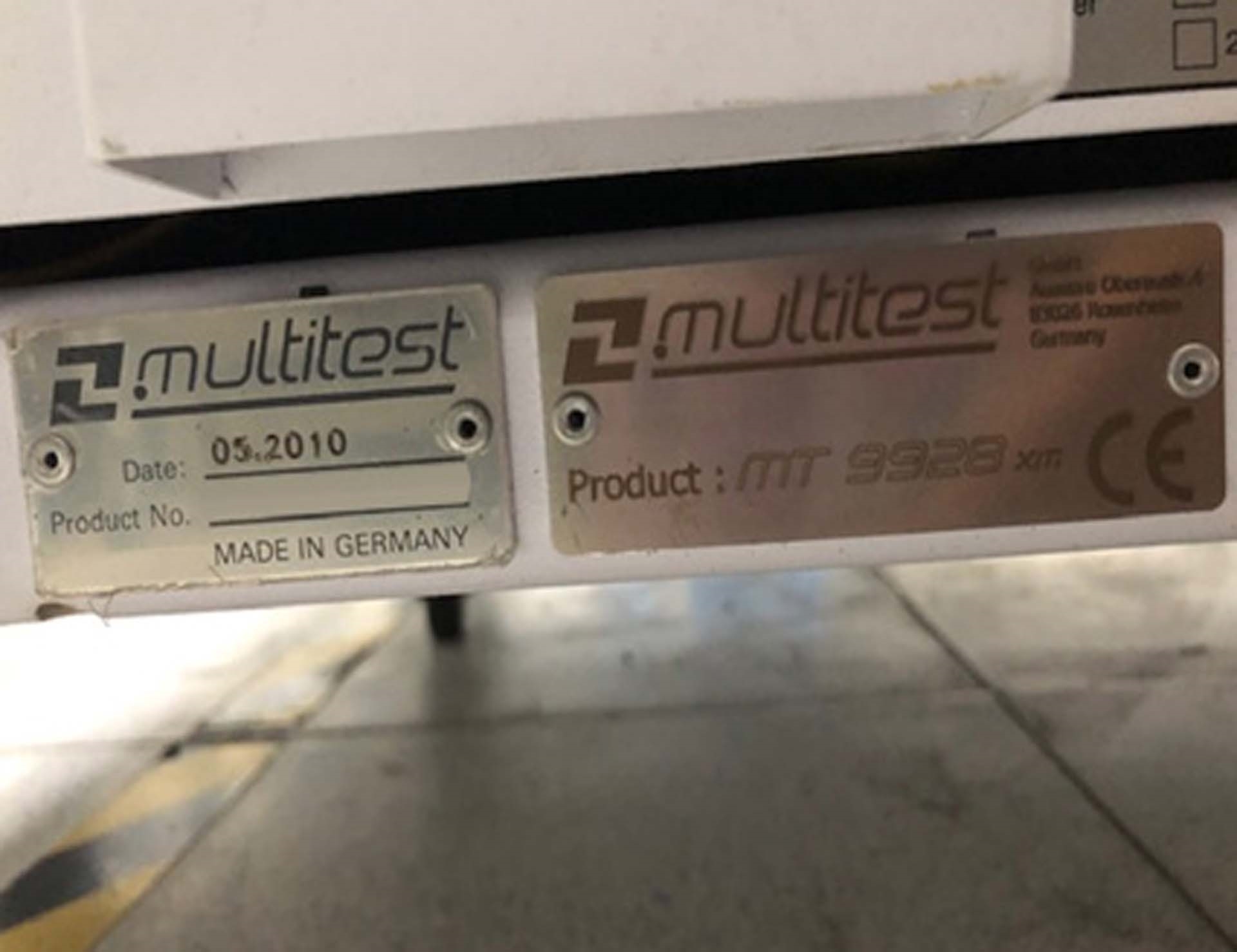 MULTITEST MT 9928XM Handler used for sale price #9232456, 2010 > buy ...