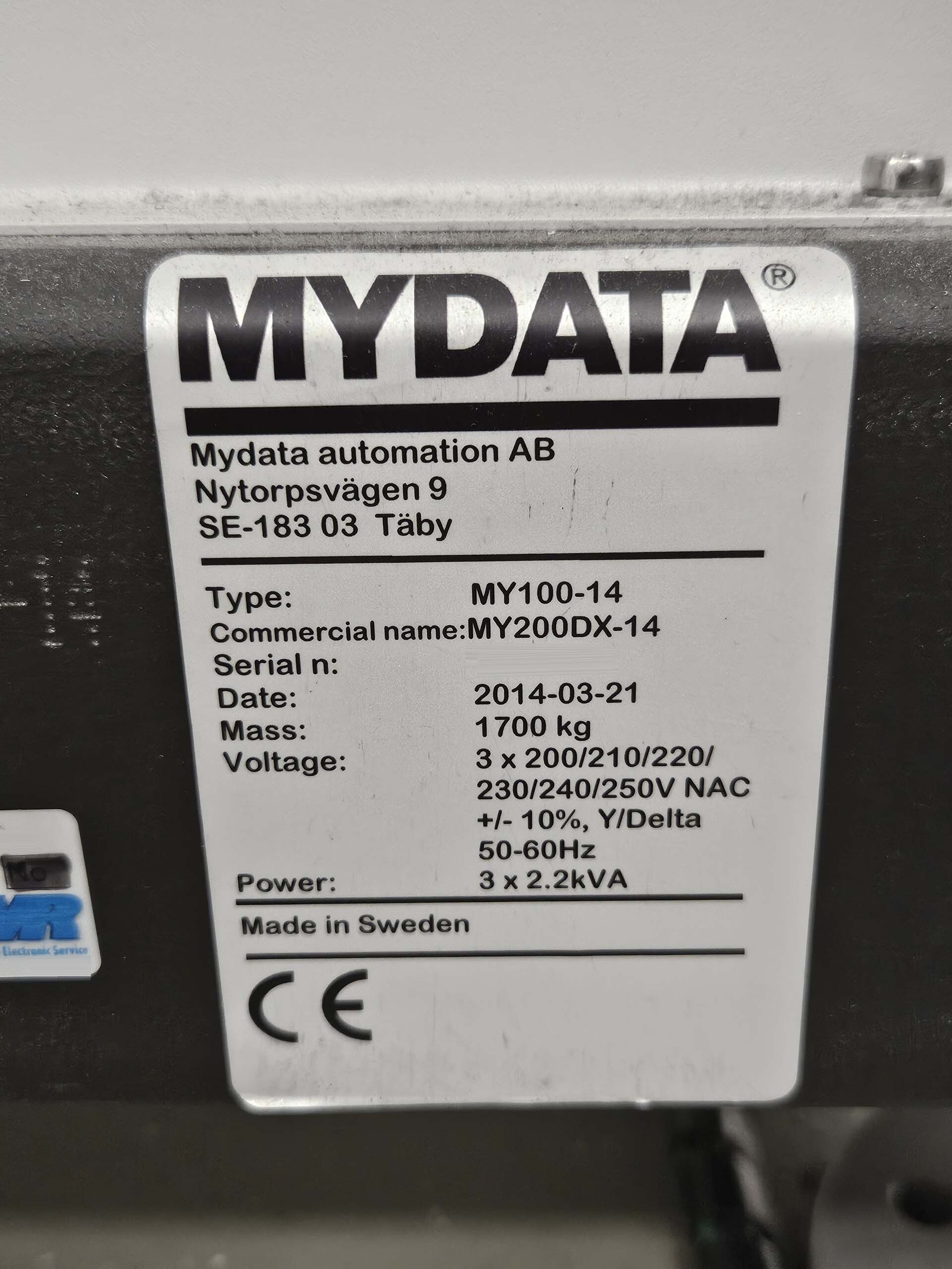 MYDATA / MYCRONIC MY 200 DX-14 used for sale price #293808671, 2014 > buy from CAE