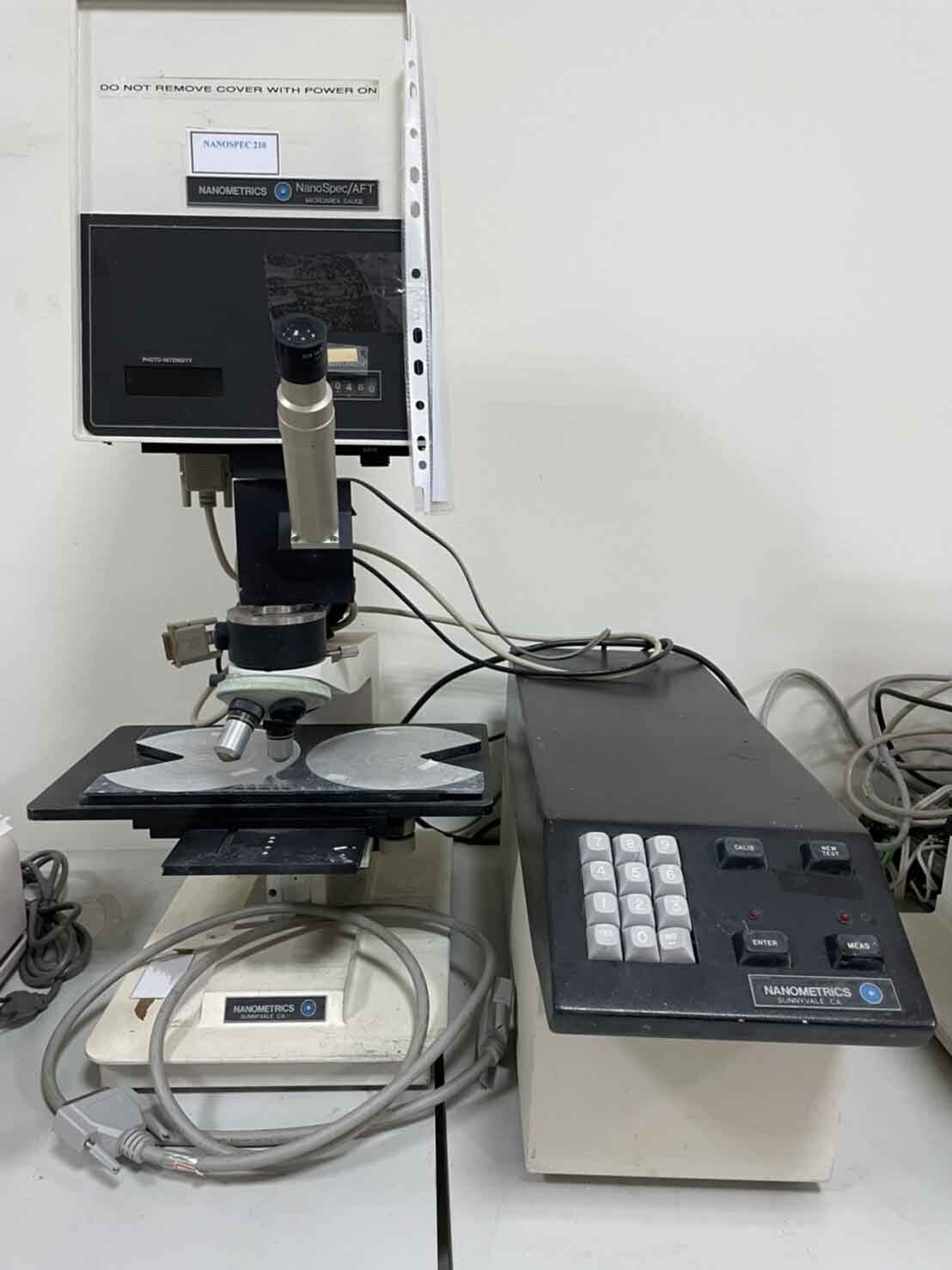 NANOMETRICS NanoSpec 210 마스크 & 웨이퍼 검사기 판매 가격 #9355788에 사용됨 > CAE에서 구매