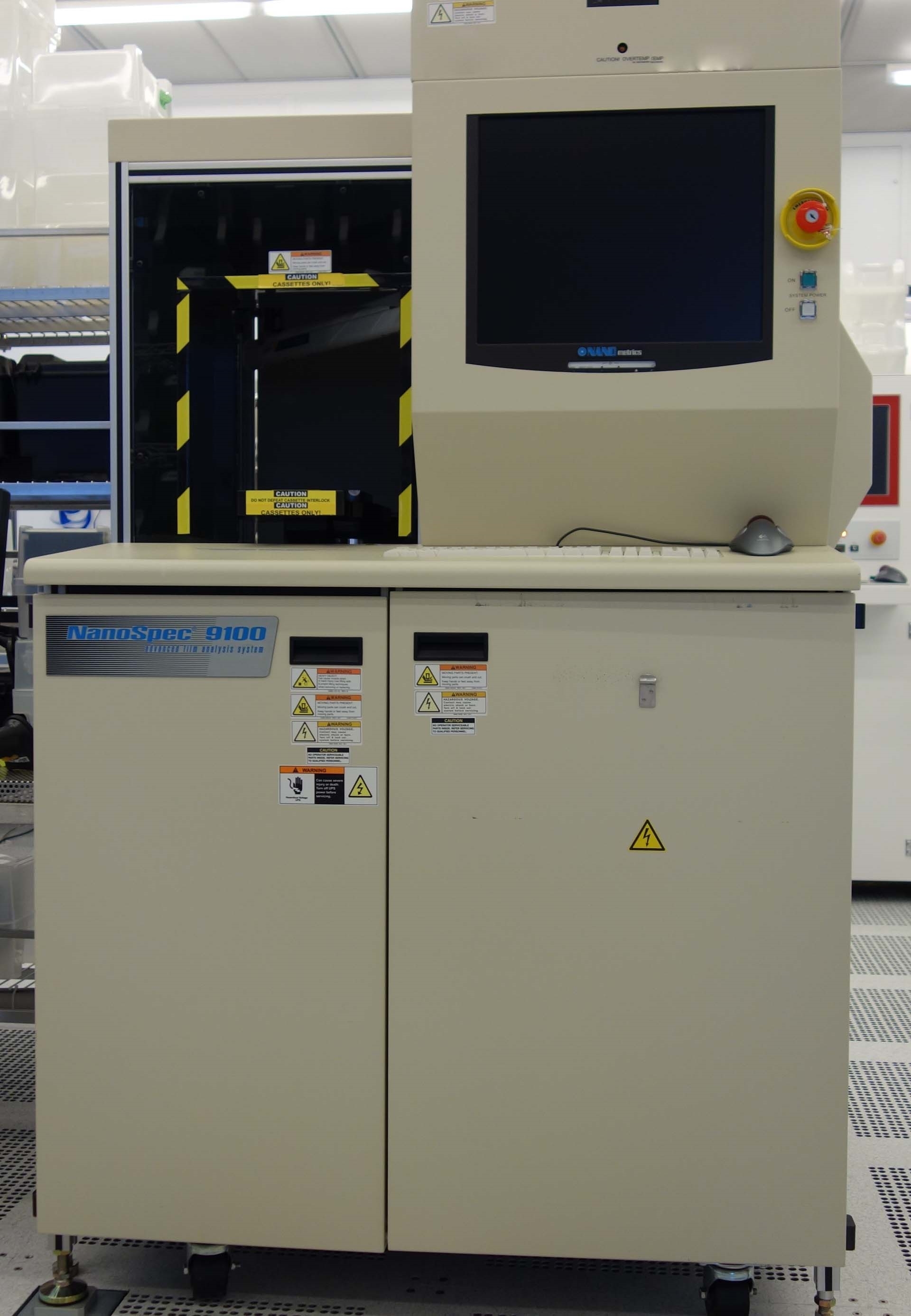 NANOMETRICS NanoSpec 9100 Mask & Wafer Inspector used for sale price ...