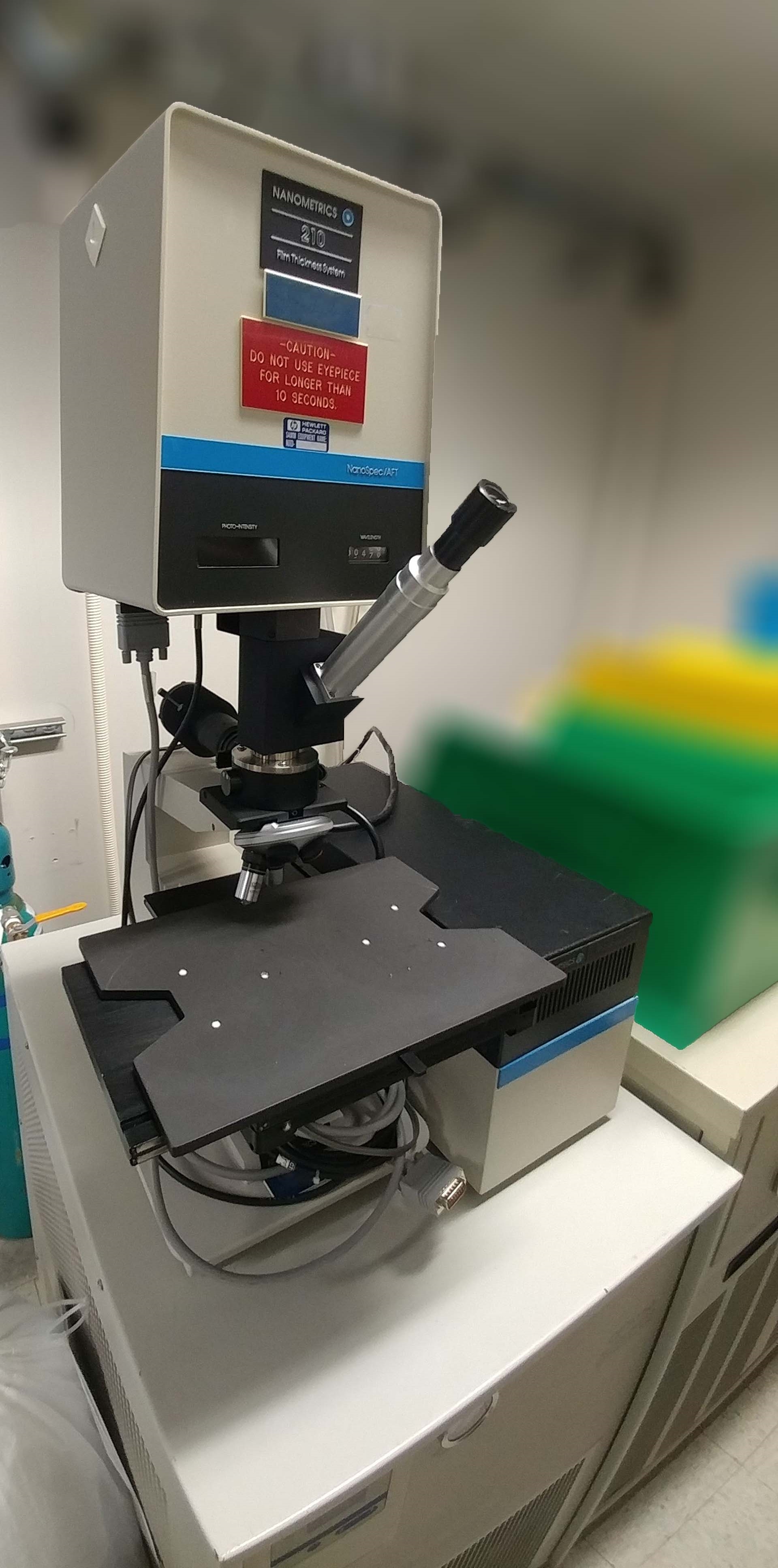 NANOMETRICS NanoSpec AFT 210 Mask & Wafer Inspector used for sale price ...