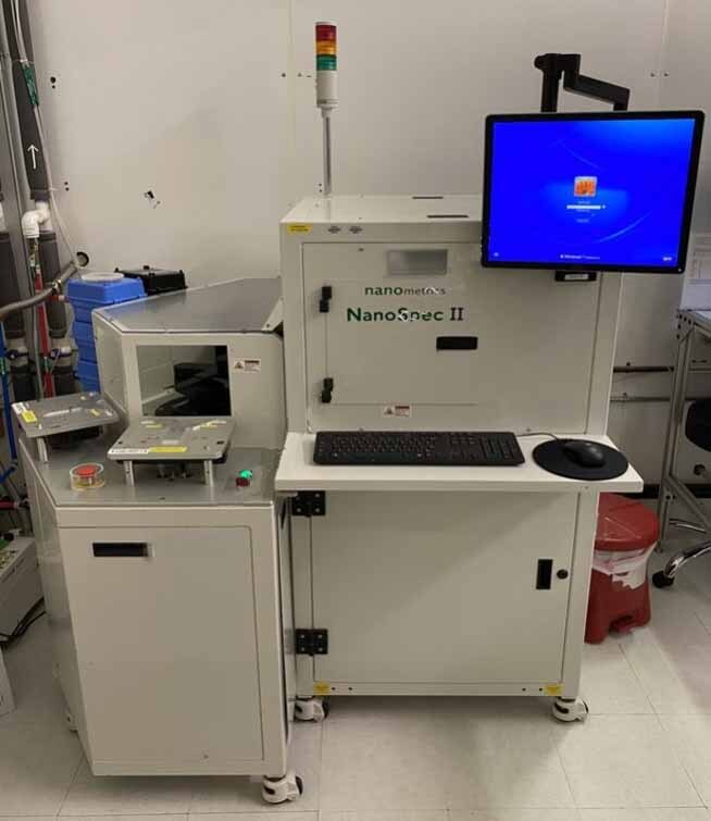 NANOMETRICS NanoSpec II Mask & Wafer Inspector used for sale price ...