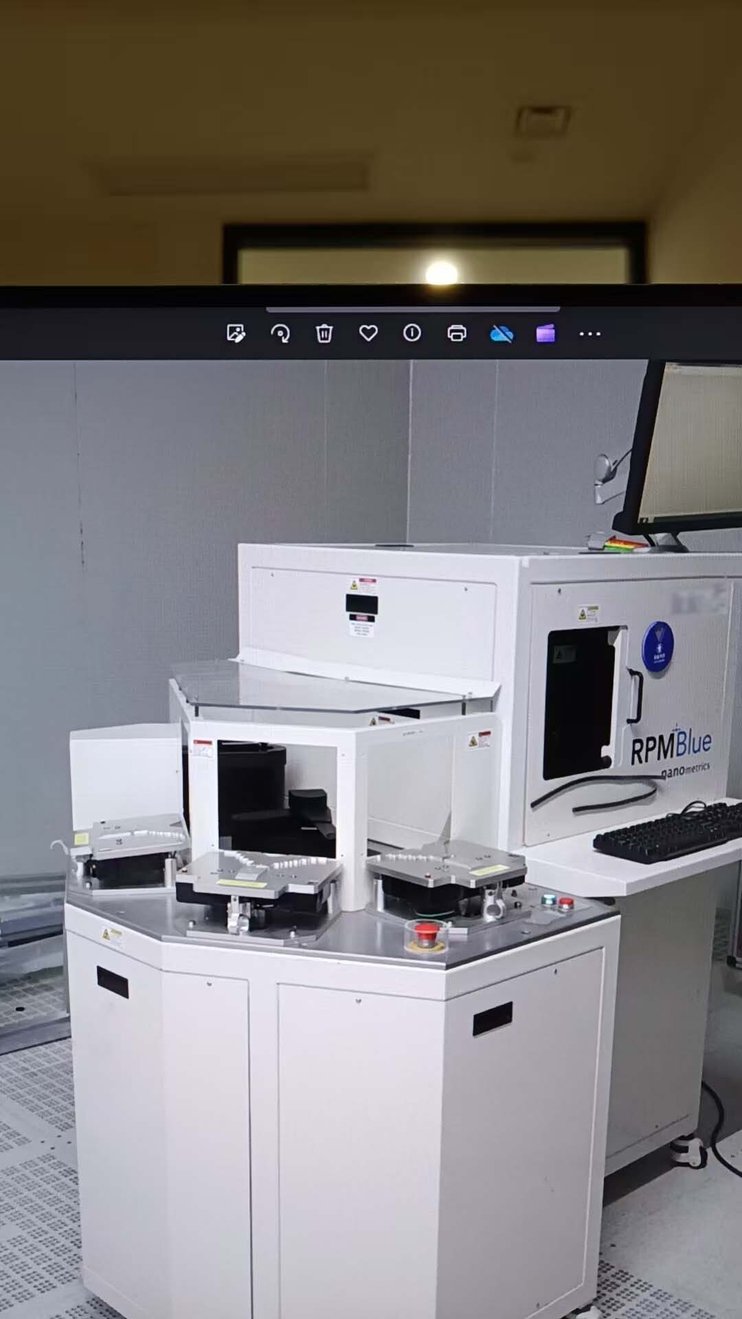 NANOMETRICS RPM Blue Mask & Wafer Inspector used for sale price ...