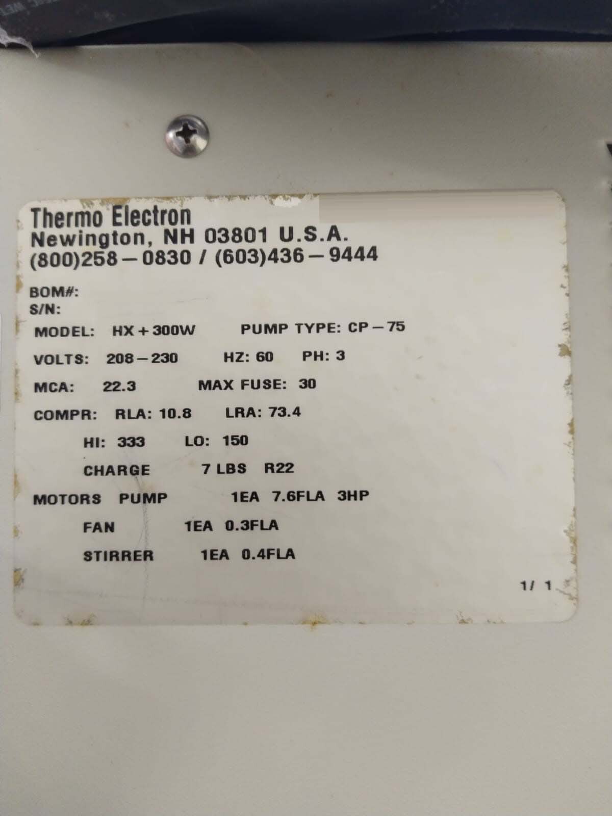 NESLAB HX-300W Chiller used for sale price #293702947 > buy from CAE