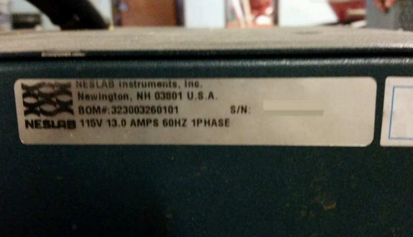 NESLAB System II 칠러 판매 가격 #9107740에 사용됨 > CAE에서 구매