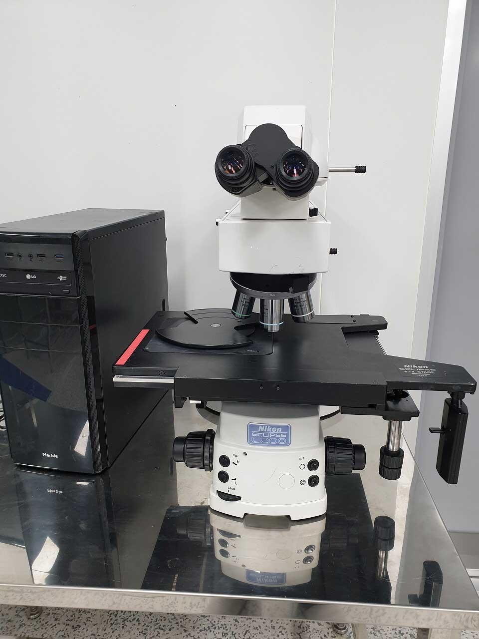 NIKON Eclipse L200 Microscope Used for sale price #9401010, > buy from CAE