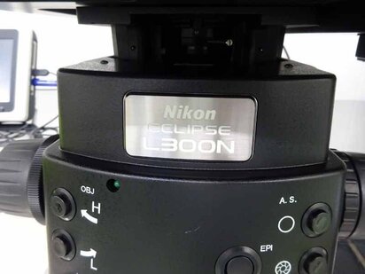 NIKON ECLIPSE L300N 현미경 판매 가격 #293618480에 사용됨 > CAE에서 구매