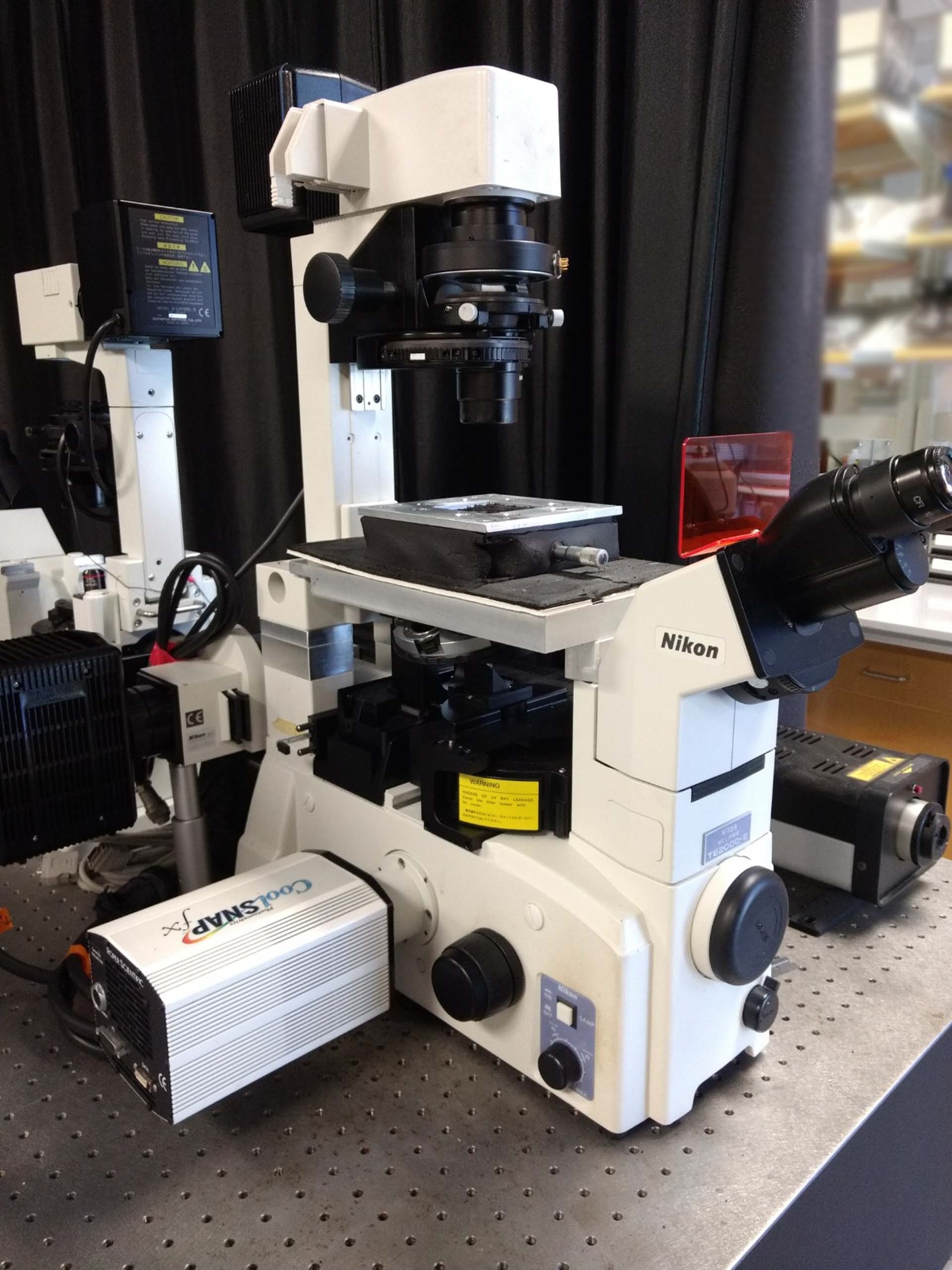 NIKON Eclipse TE2000-E Microscope used for sale price #9233166 > buy from CAE