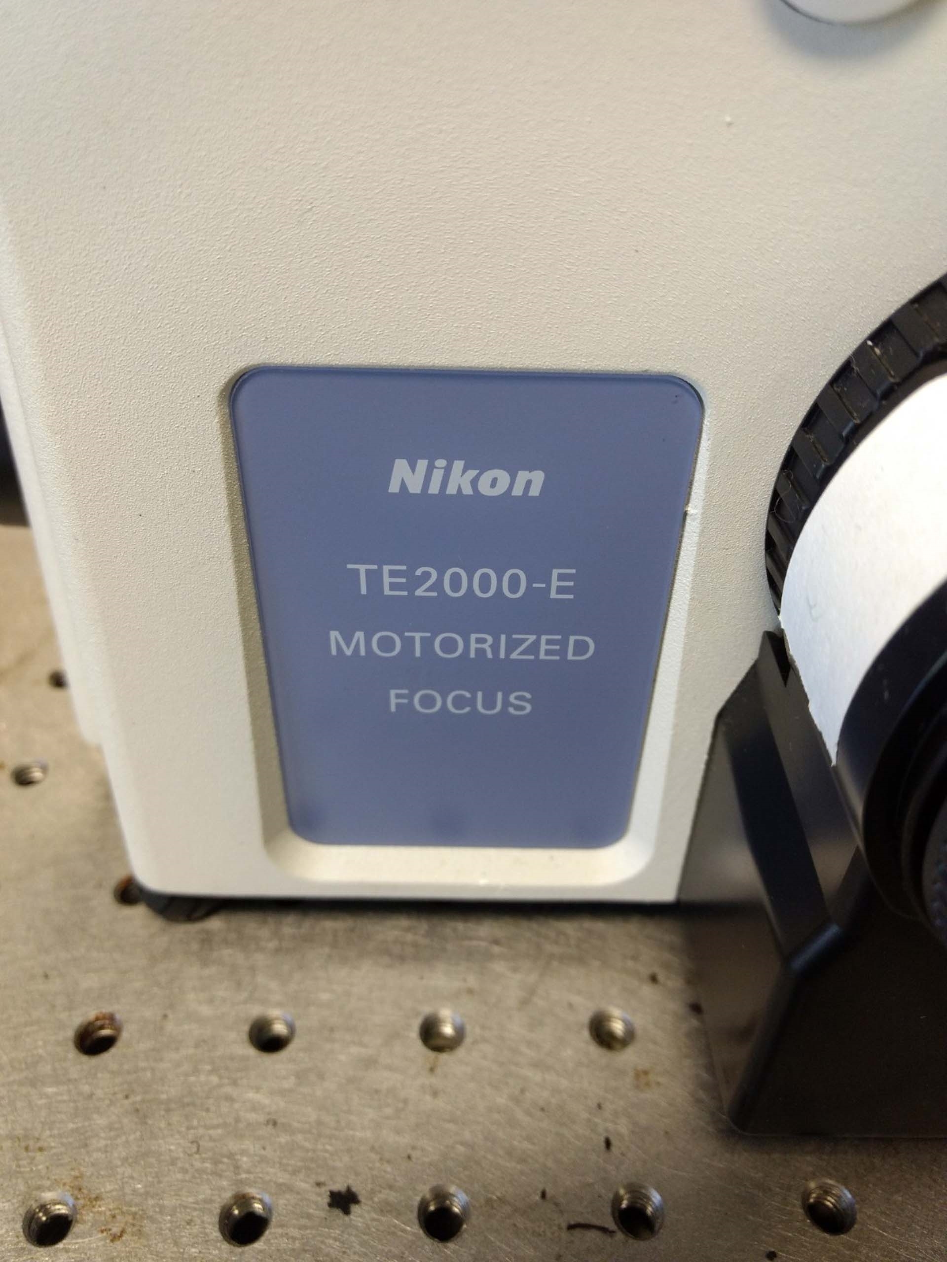 NIKON Eclipse TE2000-E Microscope used for sale price #9233166 > buy ...